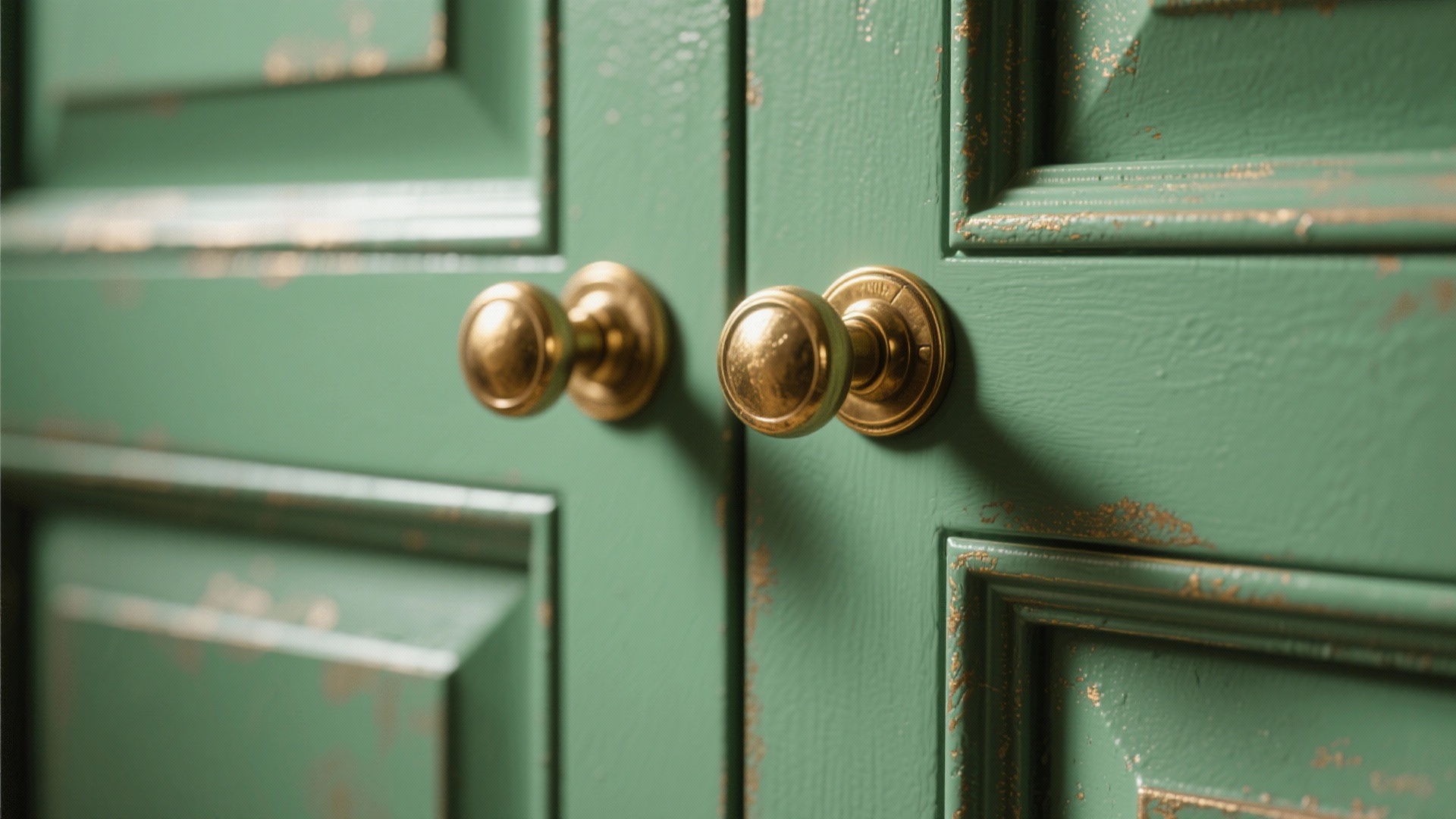 Small Kitchen Feels Dark? Try Moss Green Kitchen Cabinets