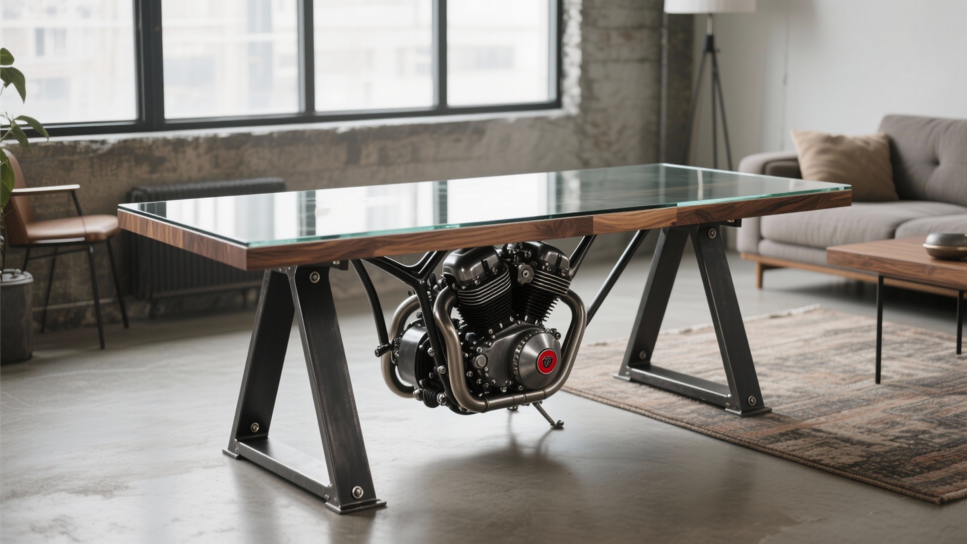 Motorcycle Table DIY: Build a Unique, Functional Table from Motorcycle ...