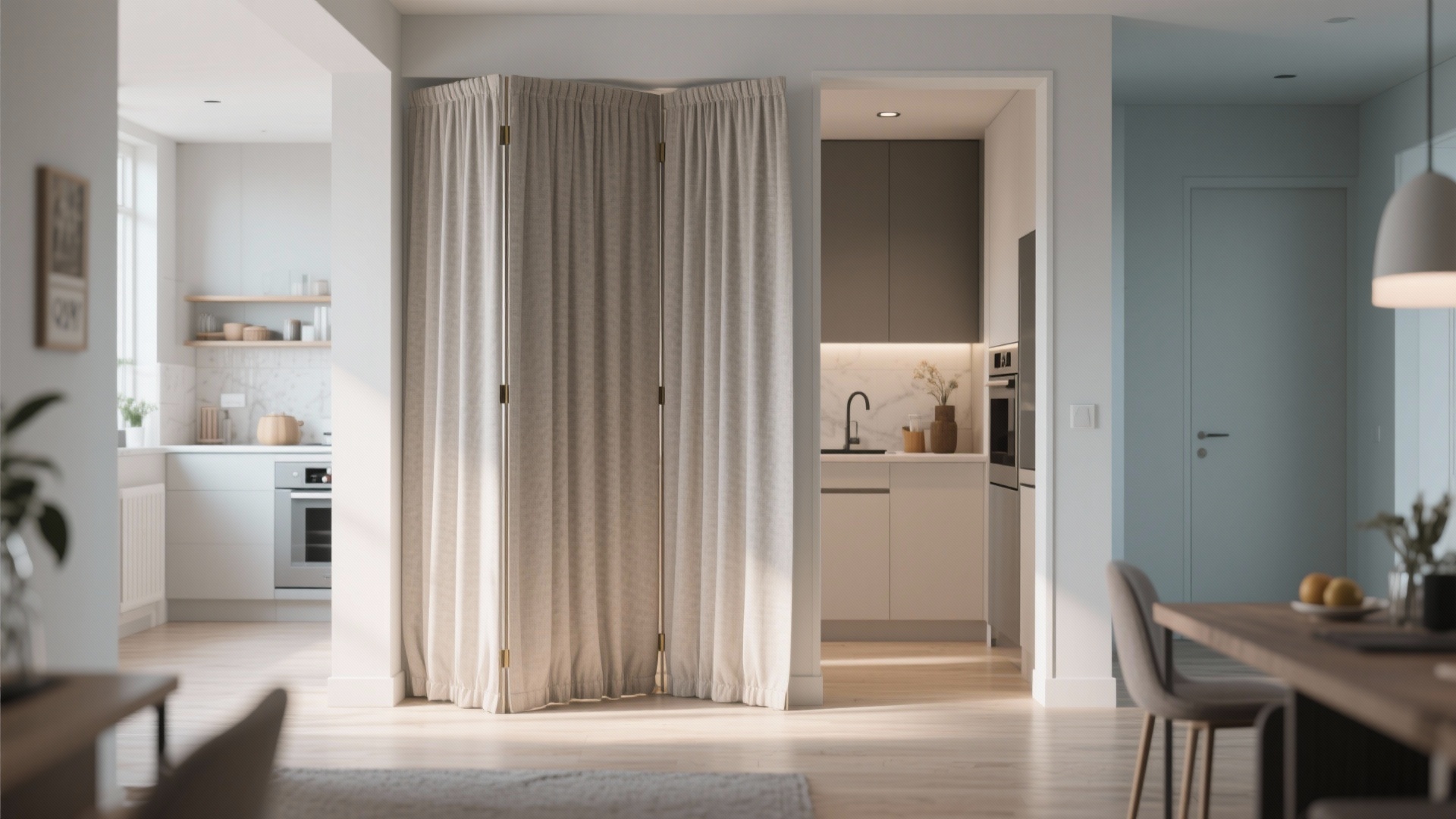 5 Smart Kitchen and Hall Partition Ideas