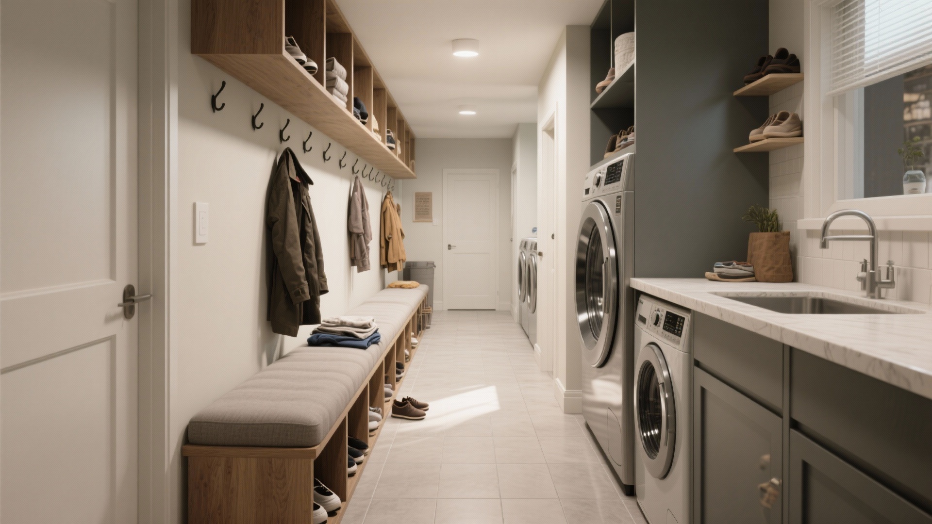 Long Laundry Room Feels Like a Hallway? 5 Layout Ideas