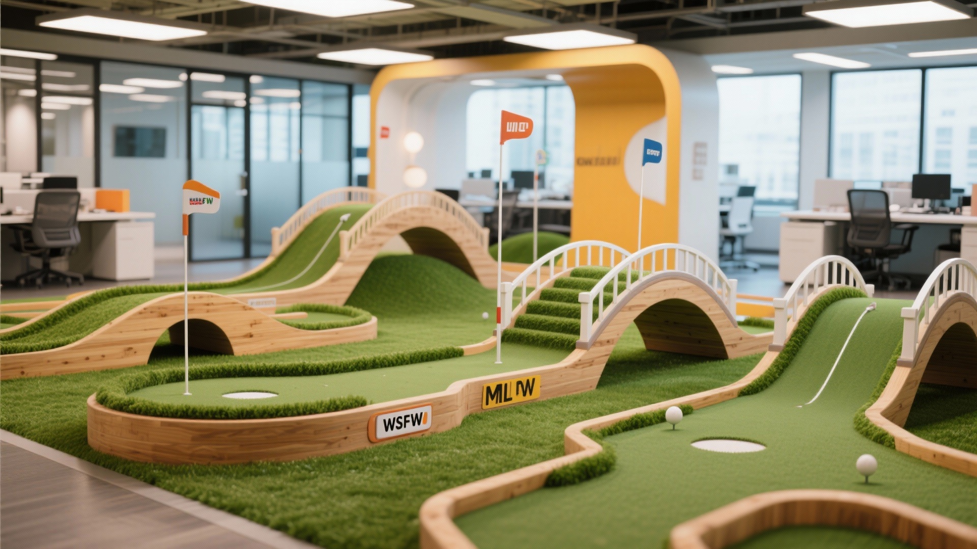 10 Office Mini Putt Ideas for Creative Workspaces