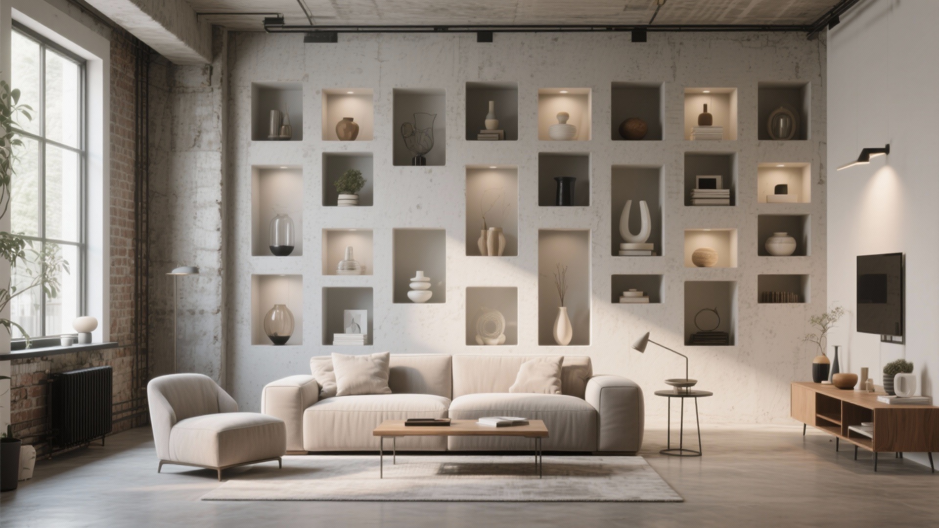 10 Living Room Wall Niche Ideas for Stylish Homes