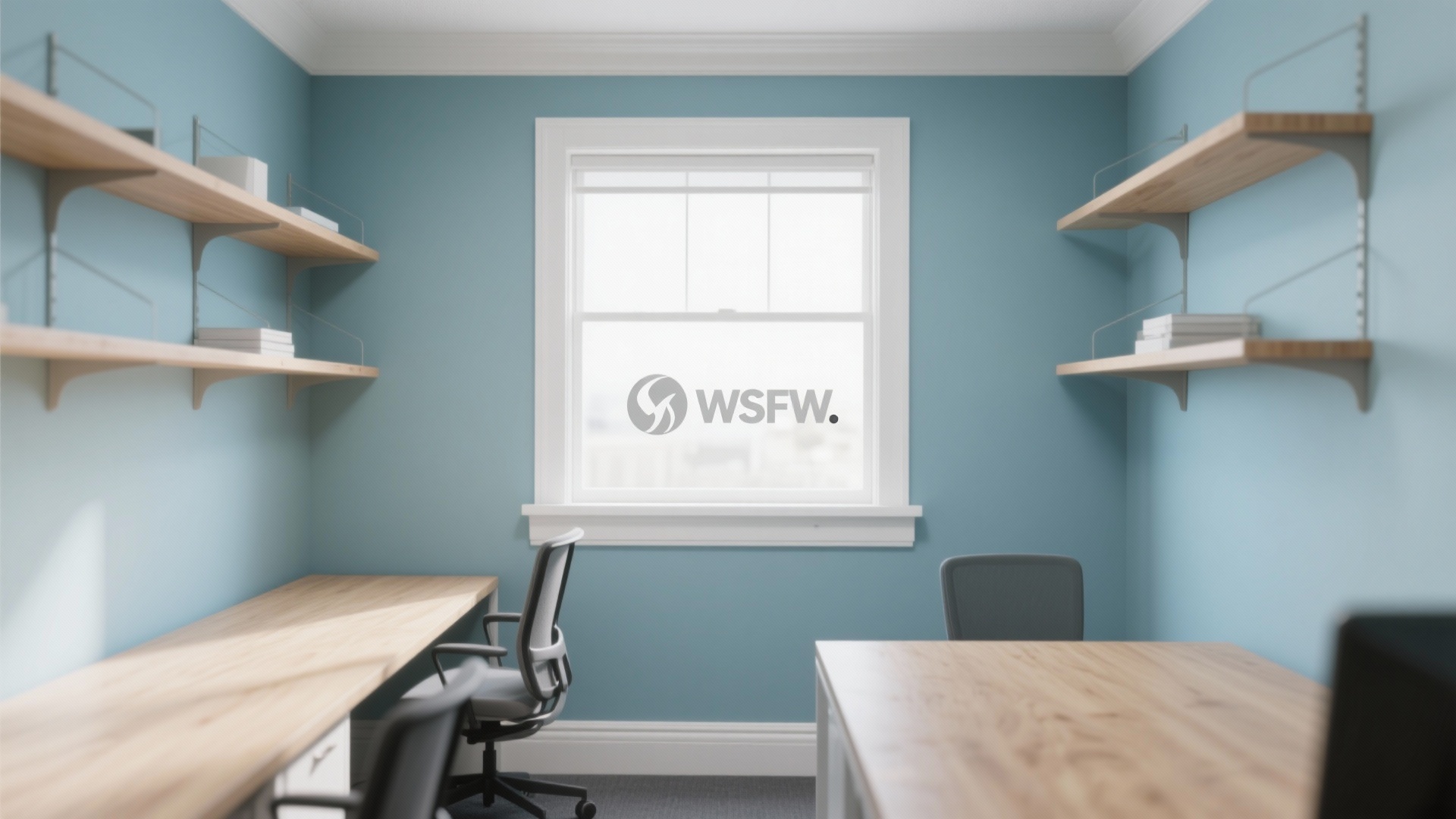 Small Office Feels Dark? 10 Small Office Color Ideas