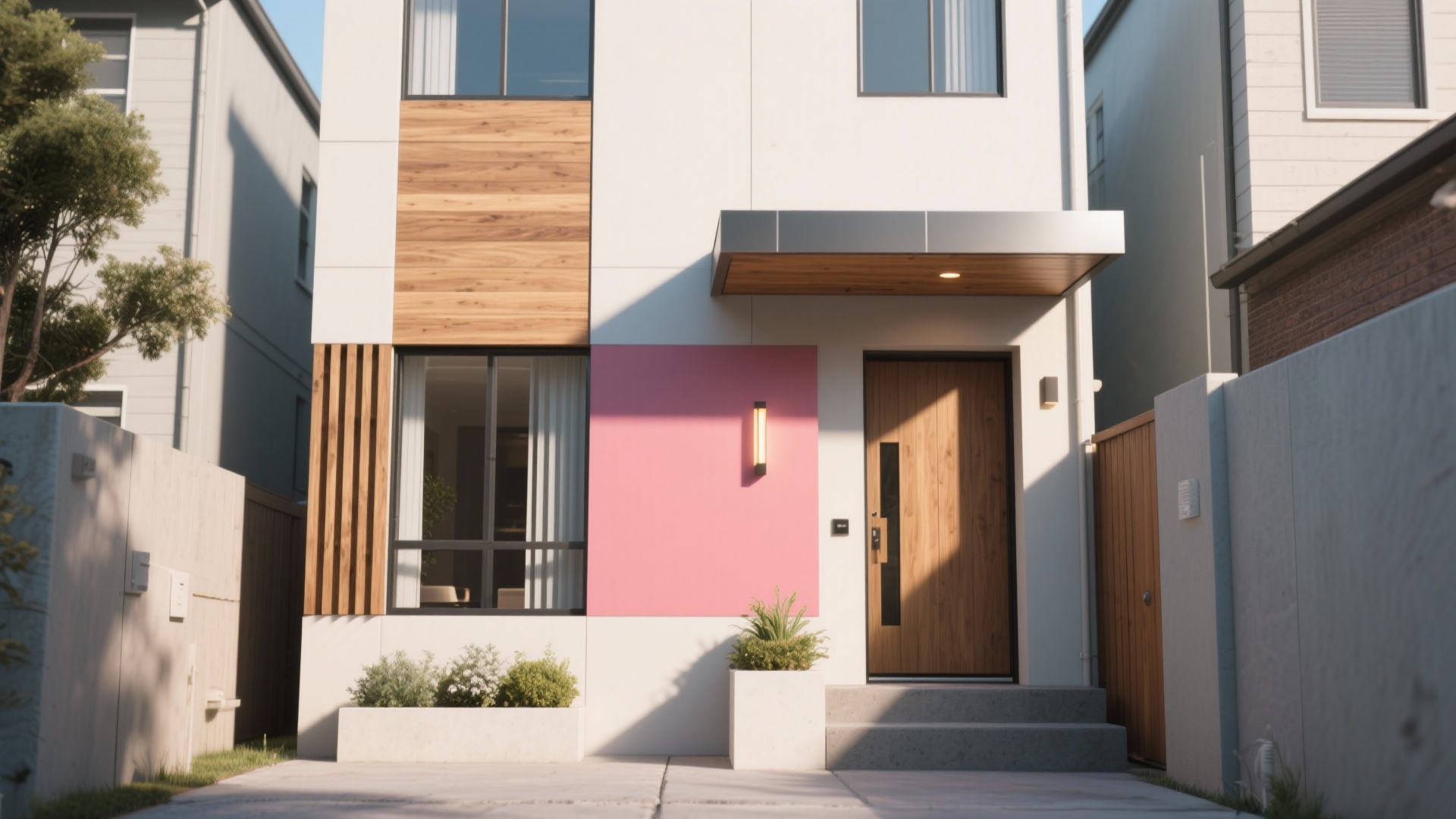 Narrow House Facade Looks Cramped? 5 Design Fixes
