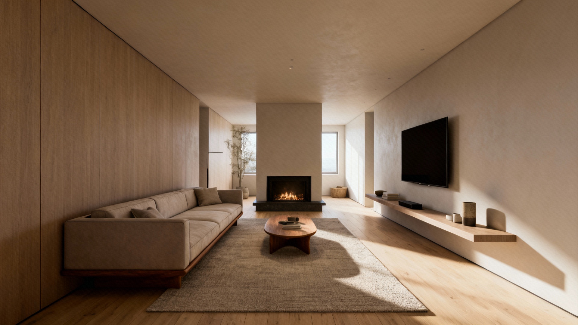 Long Narrow Living Room Ideas: 5 Layouts with Fireplace & TV