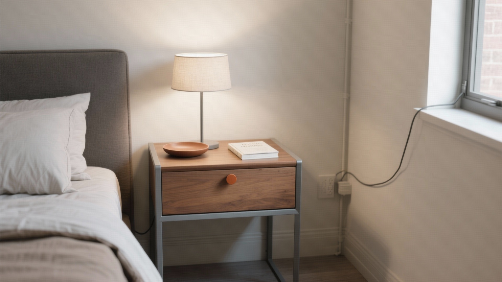 Narrow Nightstands for Small Spaces: Style, Storage, and Ergonomic Comfort
