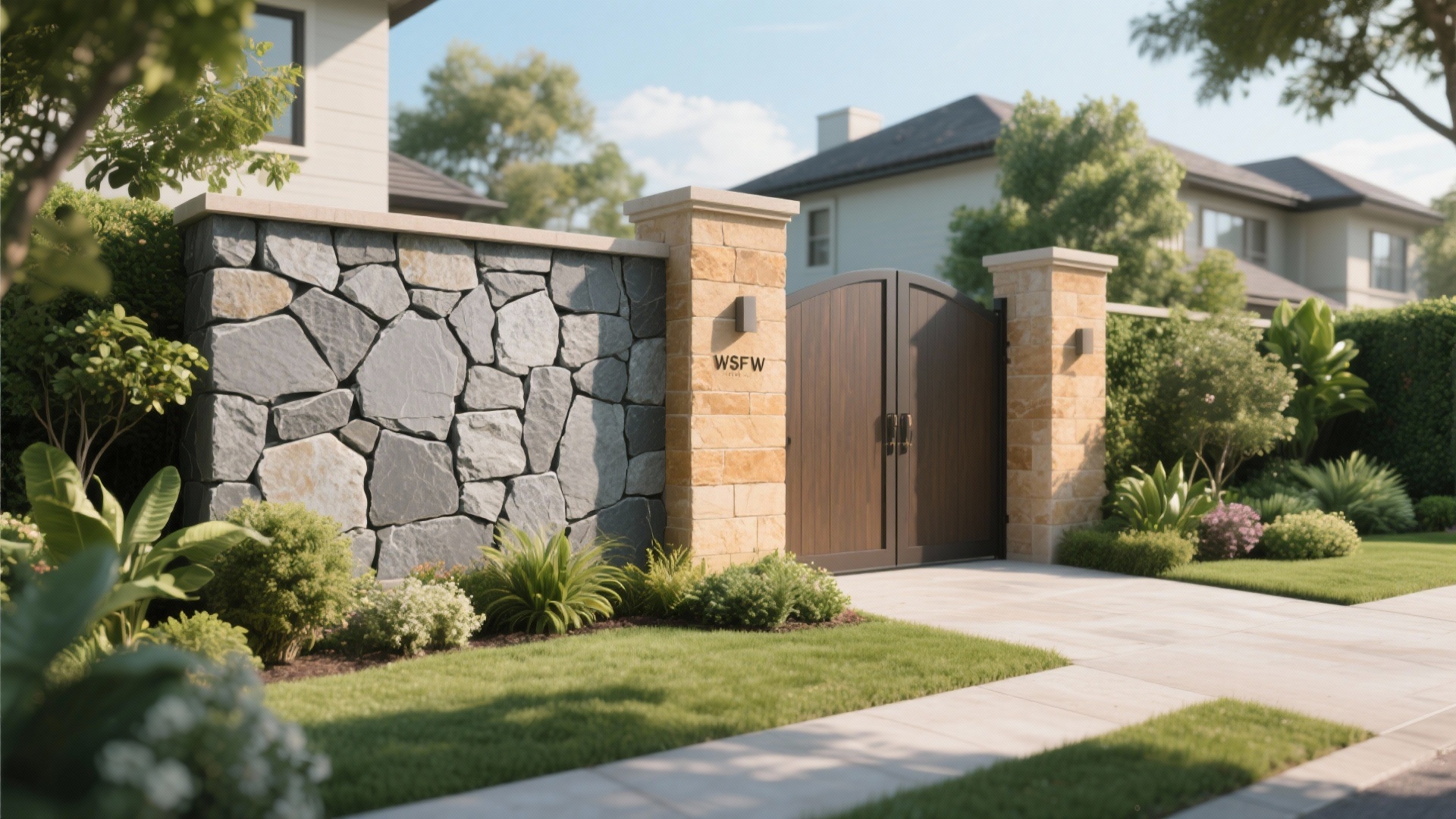 5 Inspiring Main Gate Wall Designs