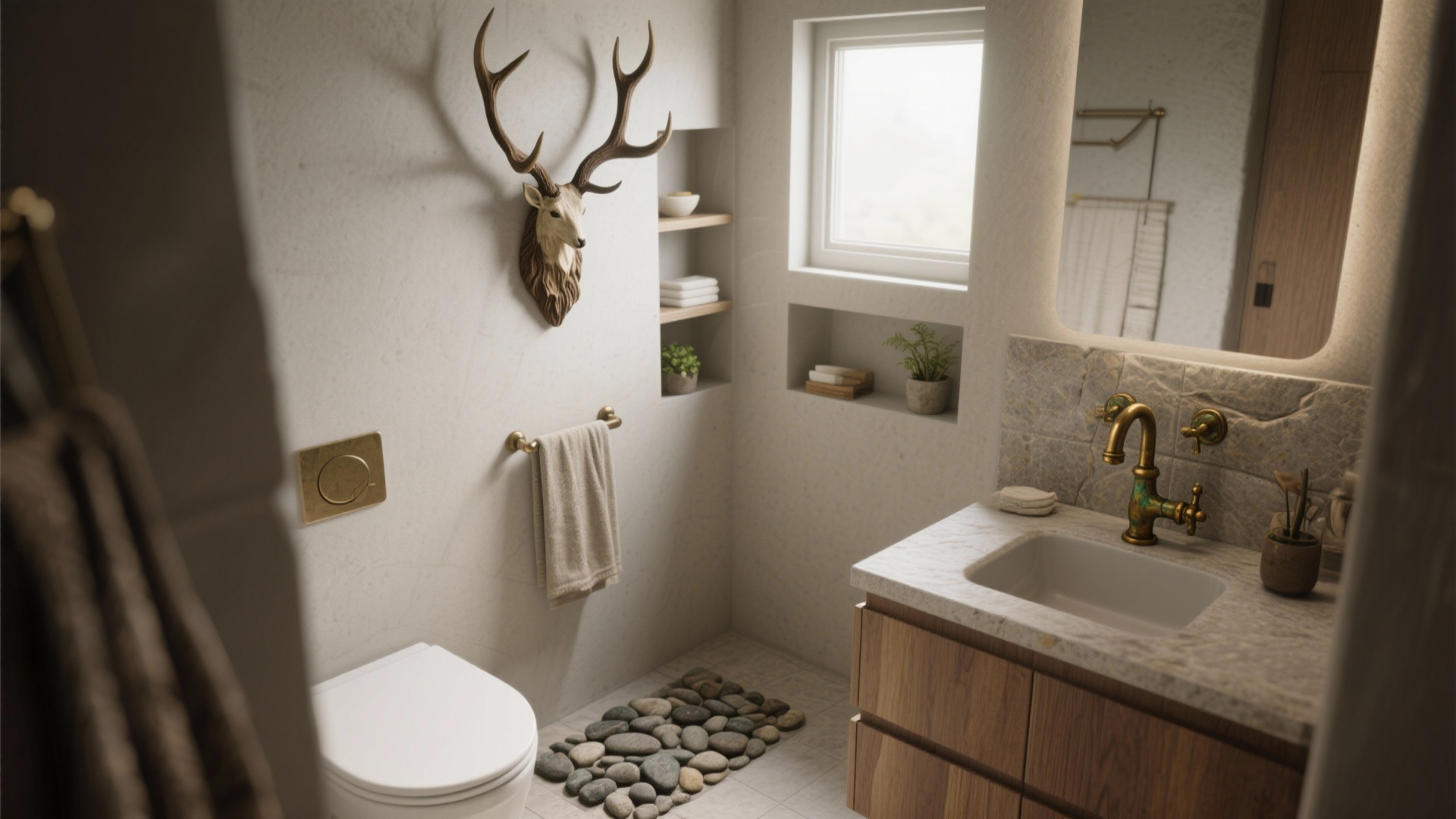 Deer Bathroom Decor: 5 Cozy Ideas