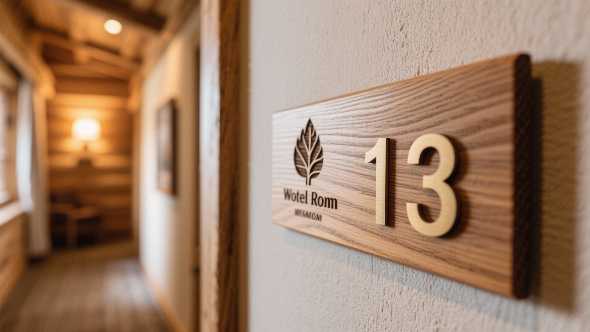 Hotel Room Number Plates Hard to Read? 5 Designs That Fix It