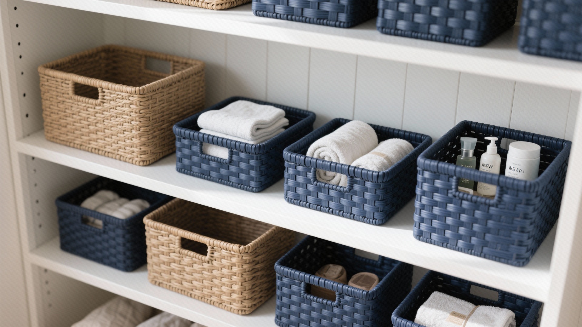 Navy Blue Bathroom Accessories Set Ideas - 5 Inspirations