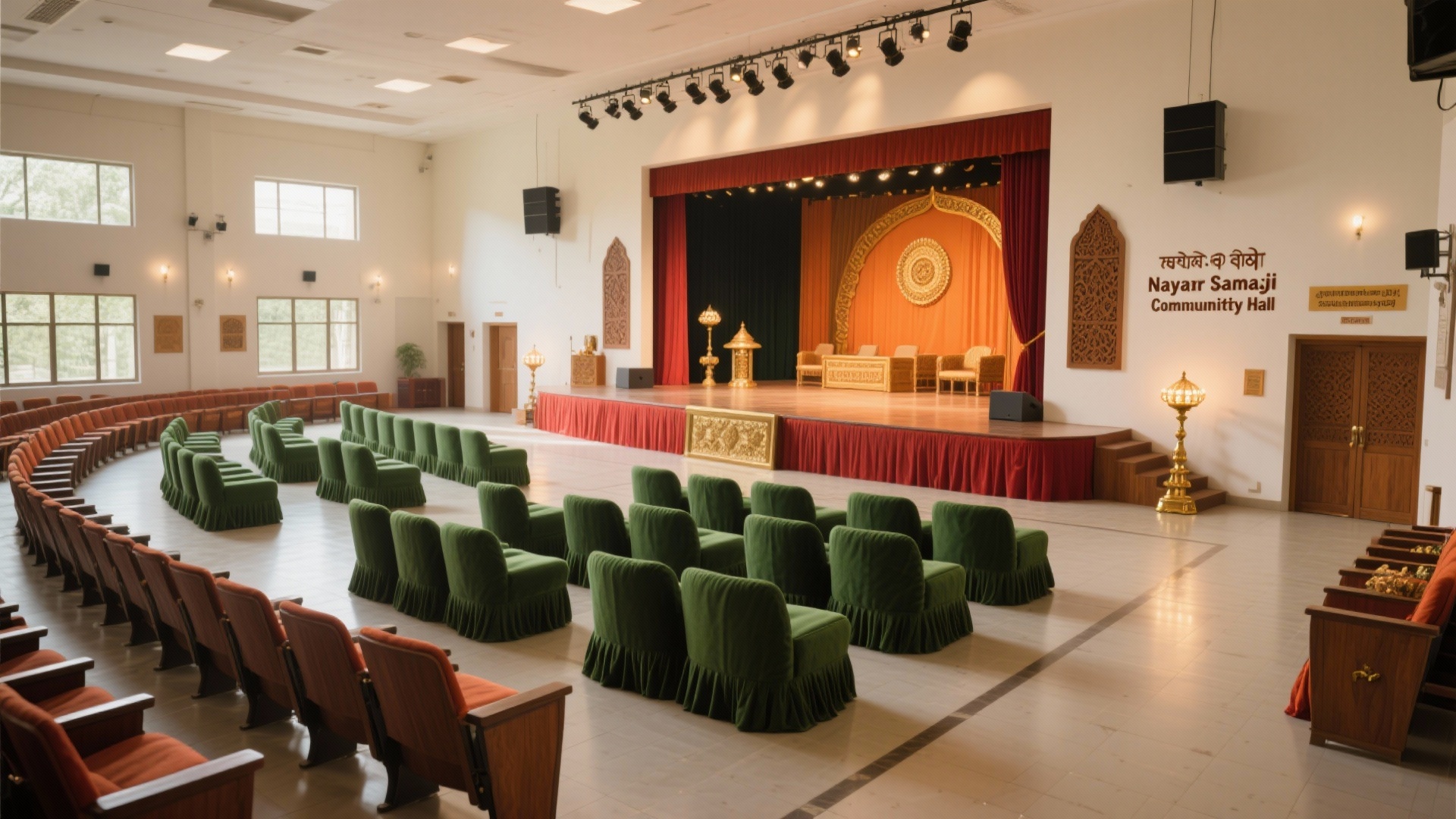 Nayar Samaj Hall Design: Fix Crowded Layouts & Poor Flow