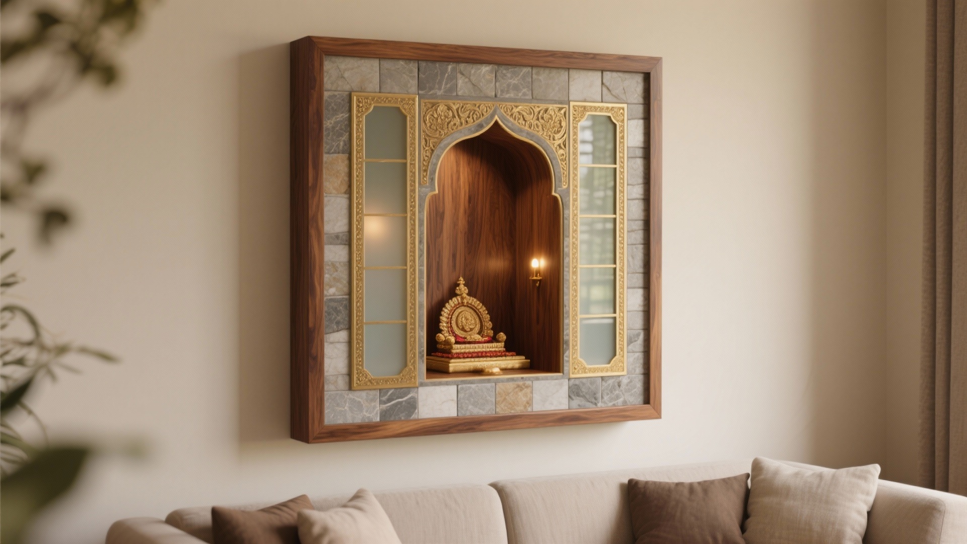 No Space for a Mandir? 5 Simple Pooja Stand Designs