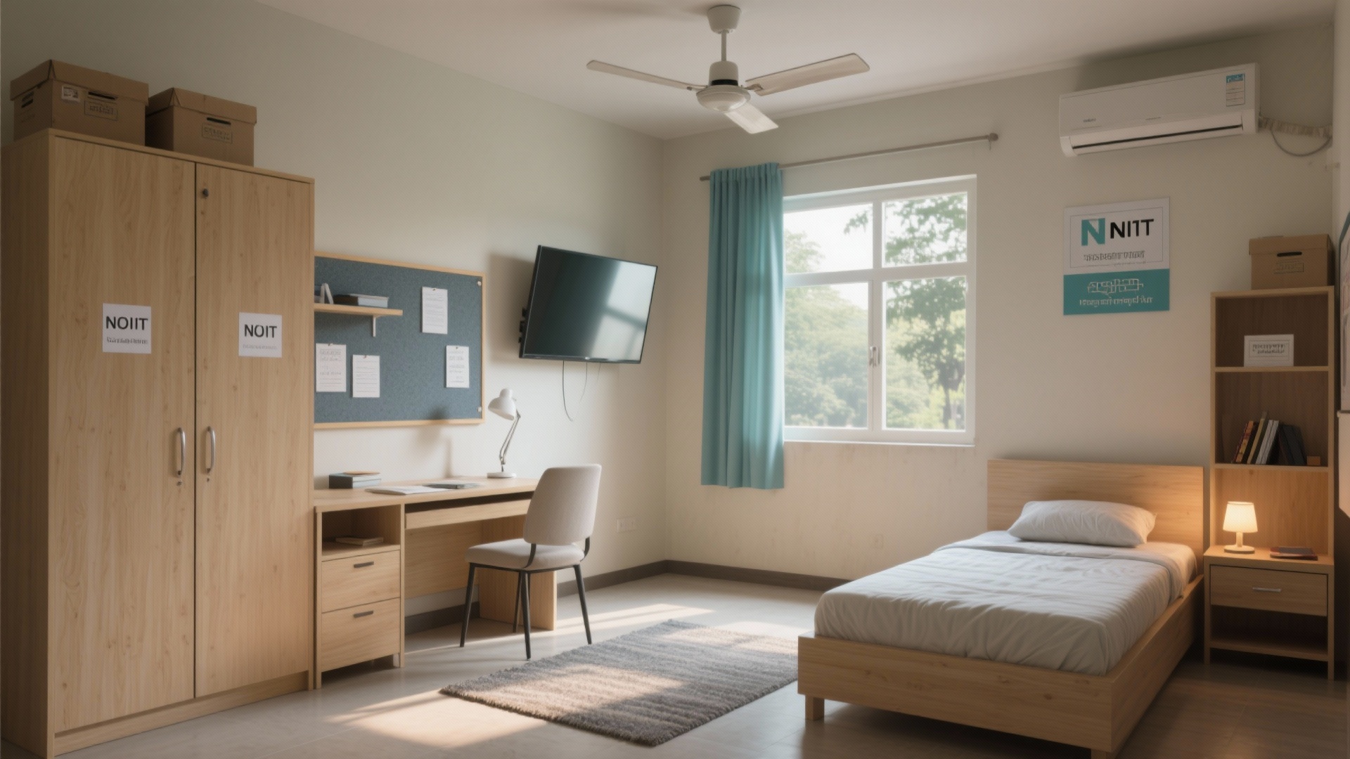 NIT Surathkal Hostel Rooms Guide: Layout, Lighting, Ergonomics, and ...