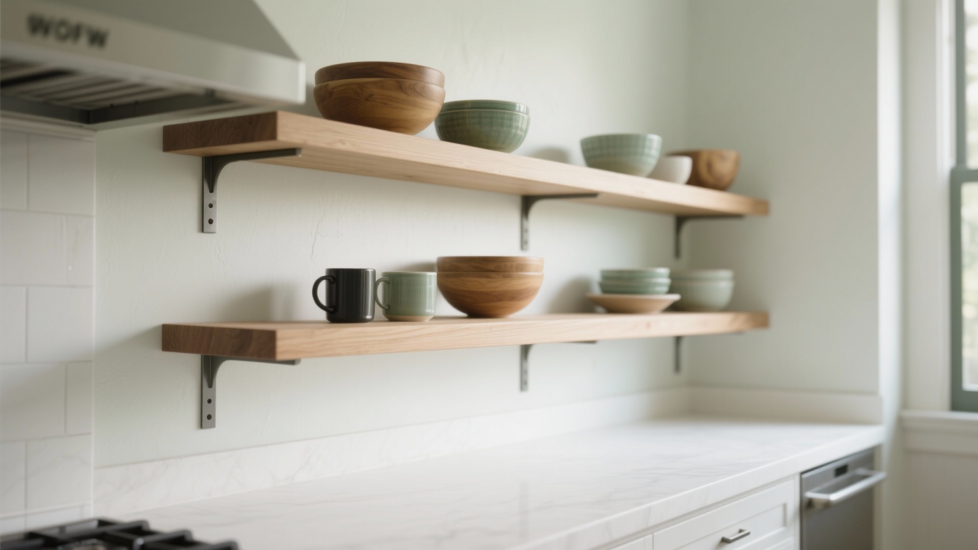 5 Wall Wood Shelf Design Ideas for Small Spaces