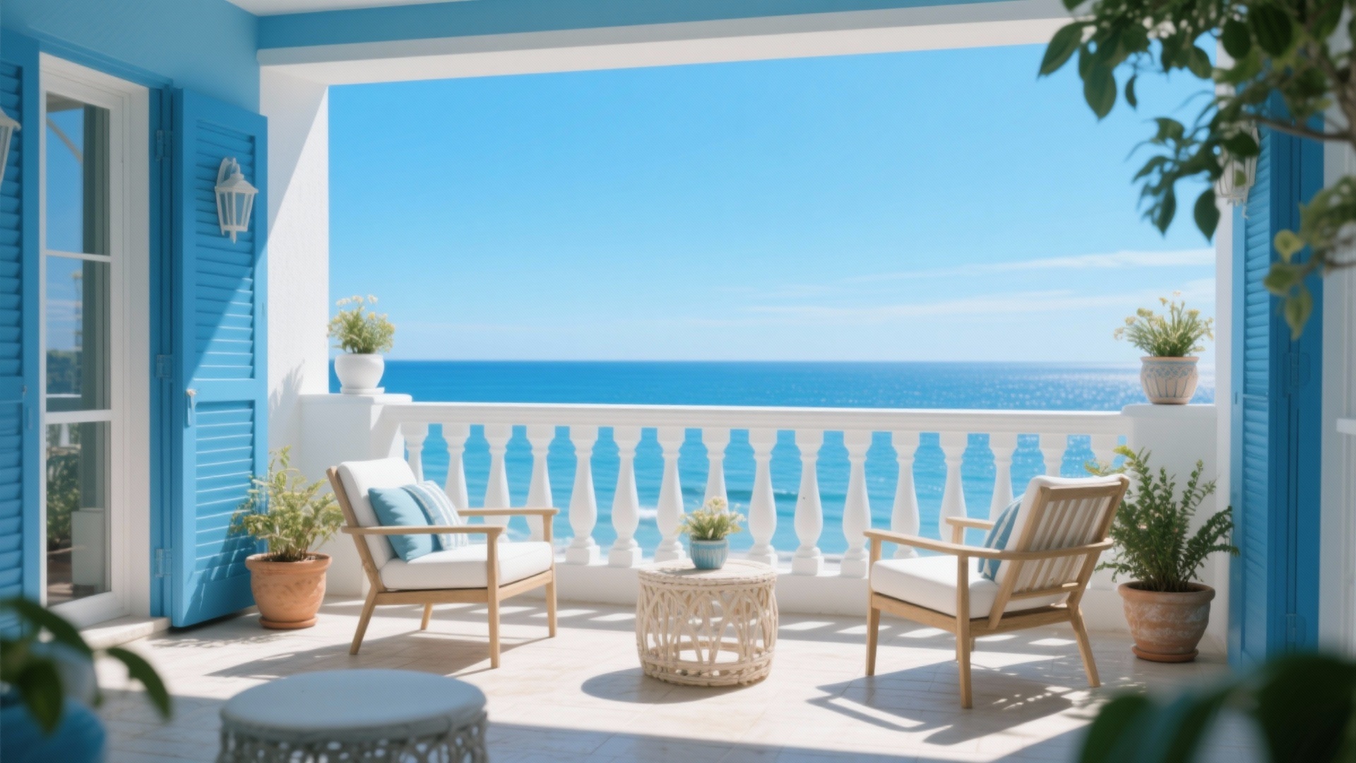 Small Balcony Feels Dark? 10 Balcony Paint Colors