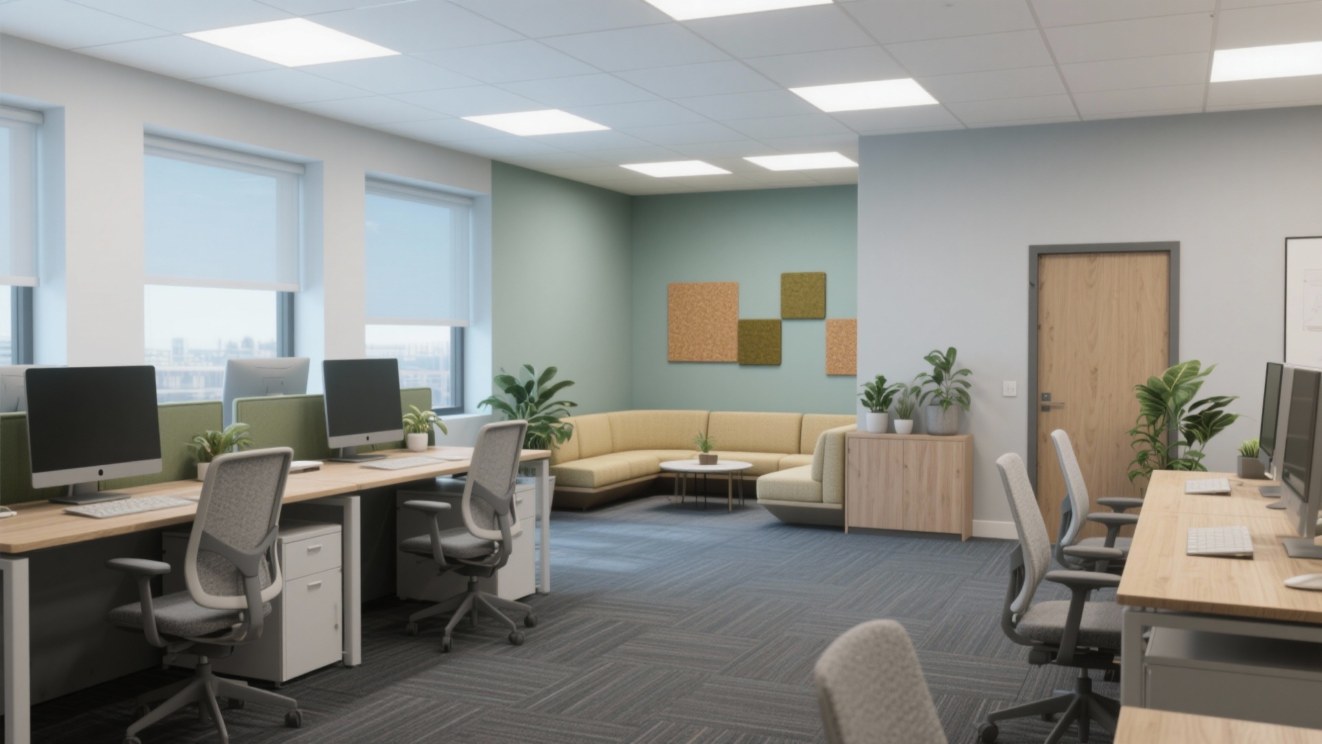 Best Office Room Color Ideas for Productivity