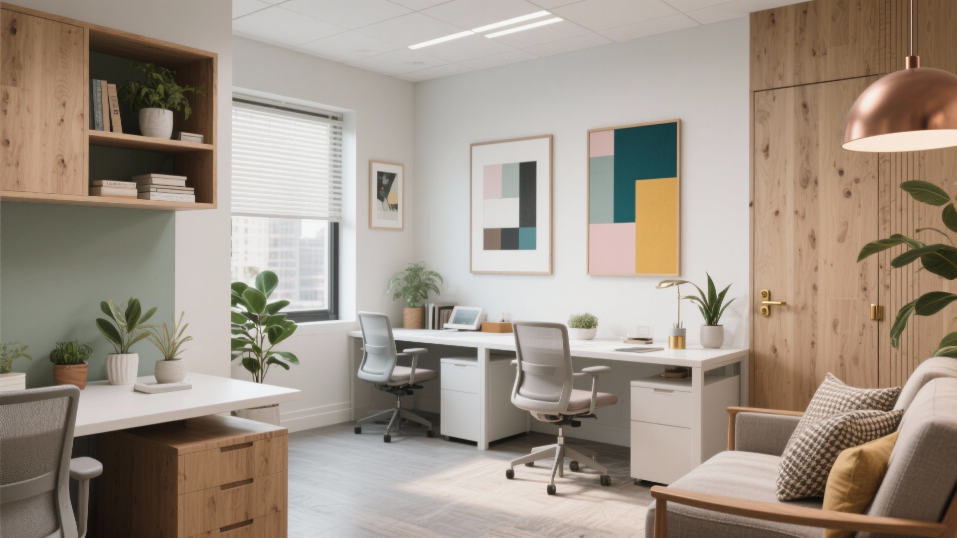 Office Color Ideas: 5 Inspiring Schemes
