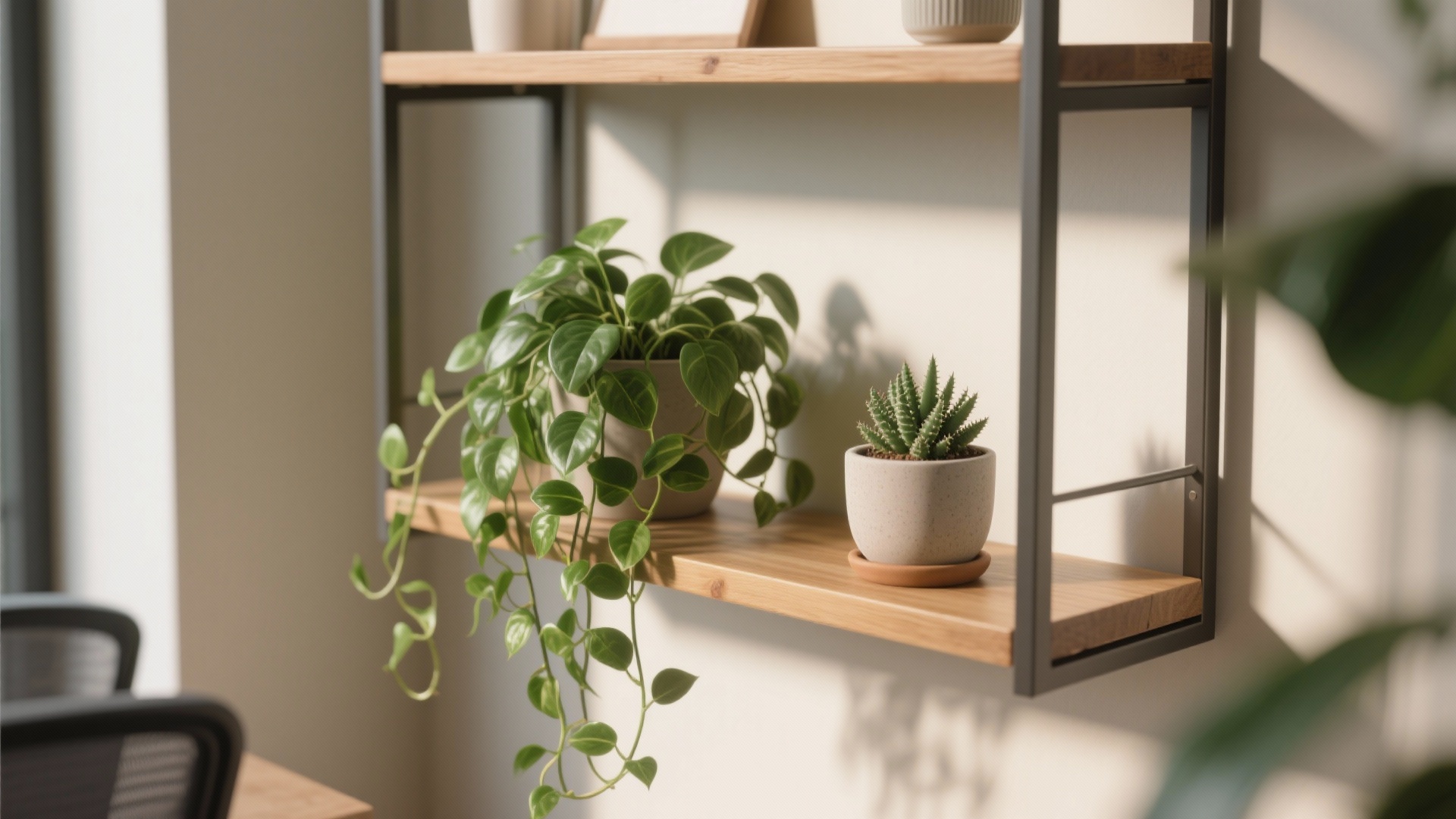 10 Inspiring Office Shelf Decor Ideas