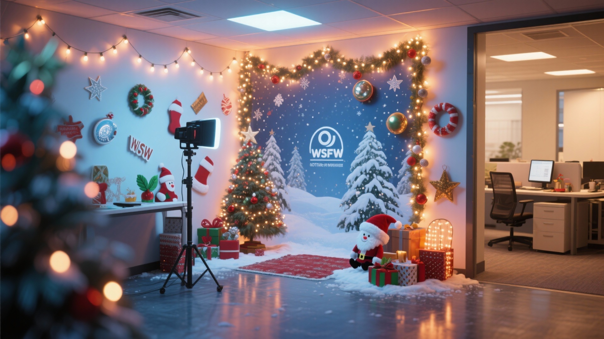 10 Christmas Office Party Decoration Ideas