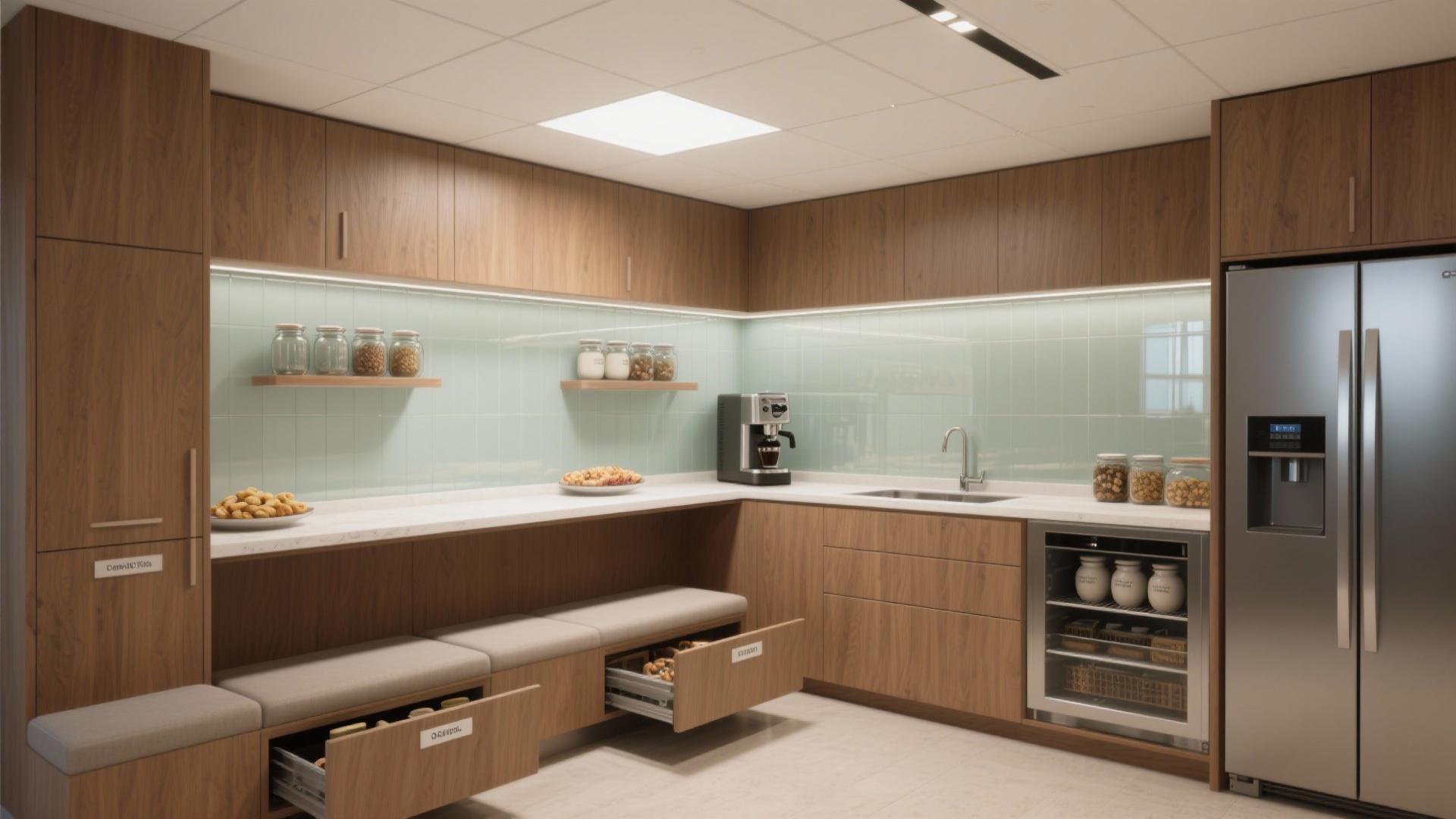 10 Office Snack Bar Ideas for Small Workspaces