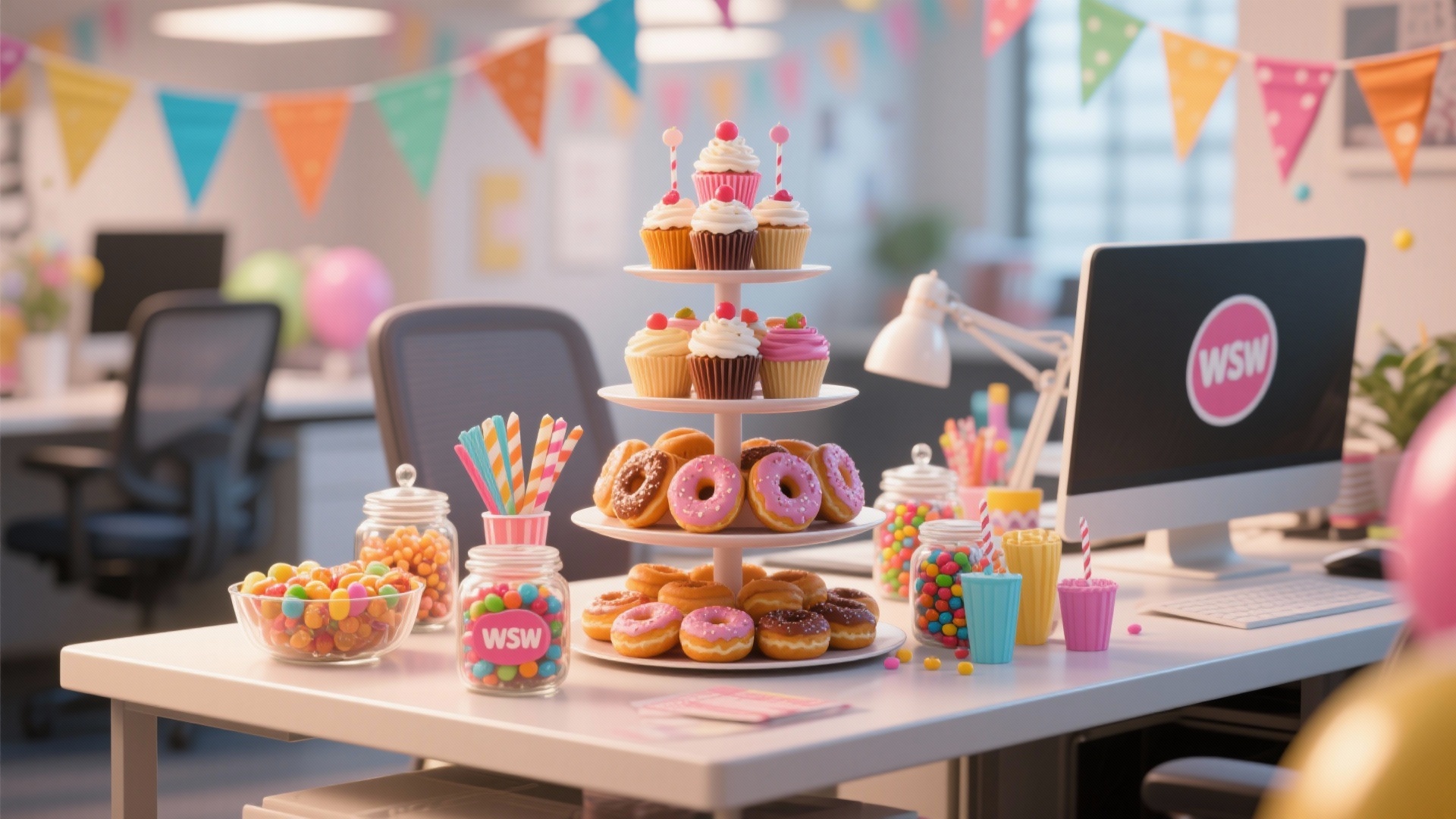 Office Cubicle Birthday Decorations Look Messy? 10 Ideas