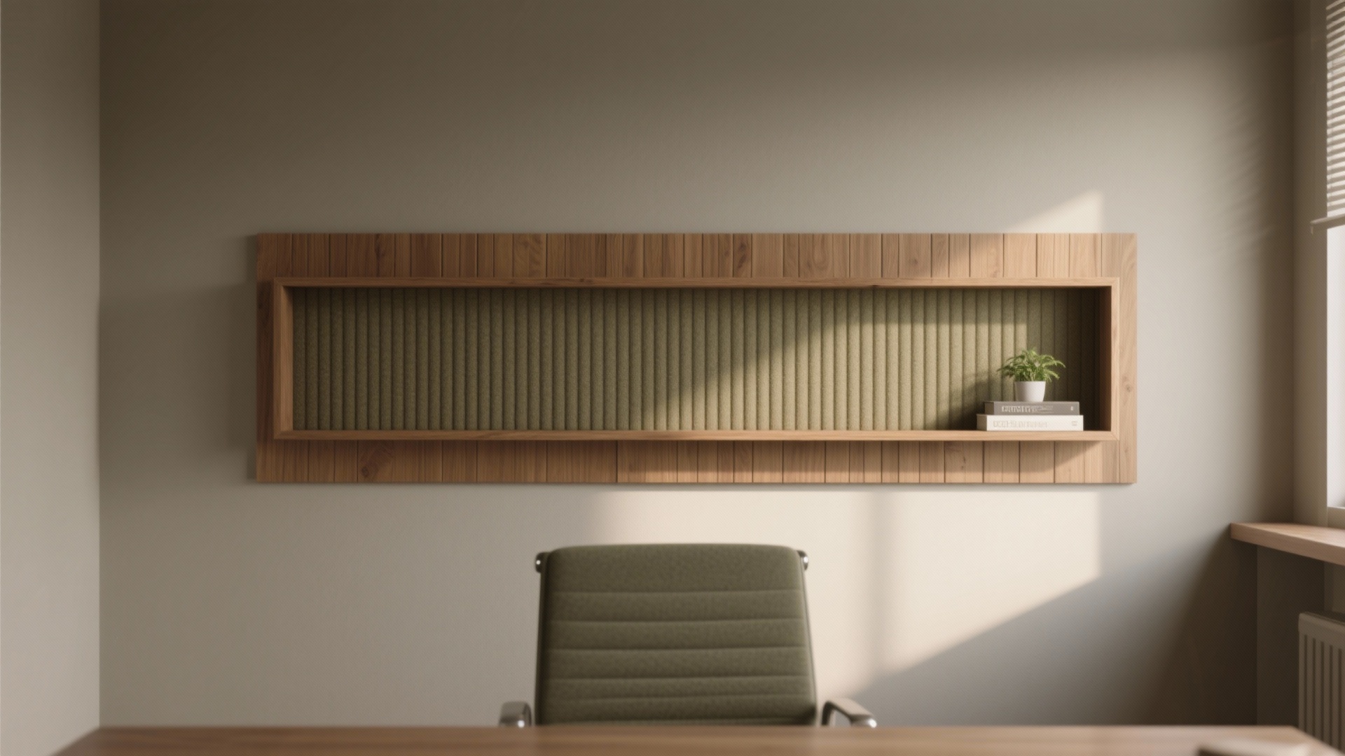 Office Background Wall Design: Fix a Messy Zoom Backdrop