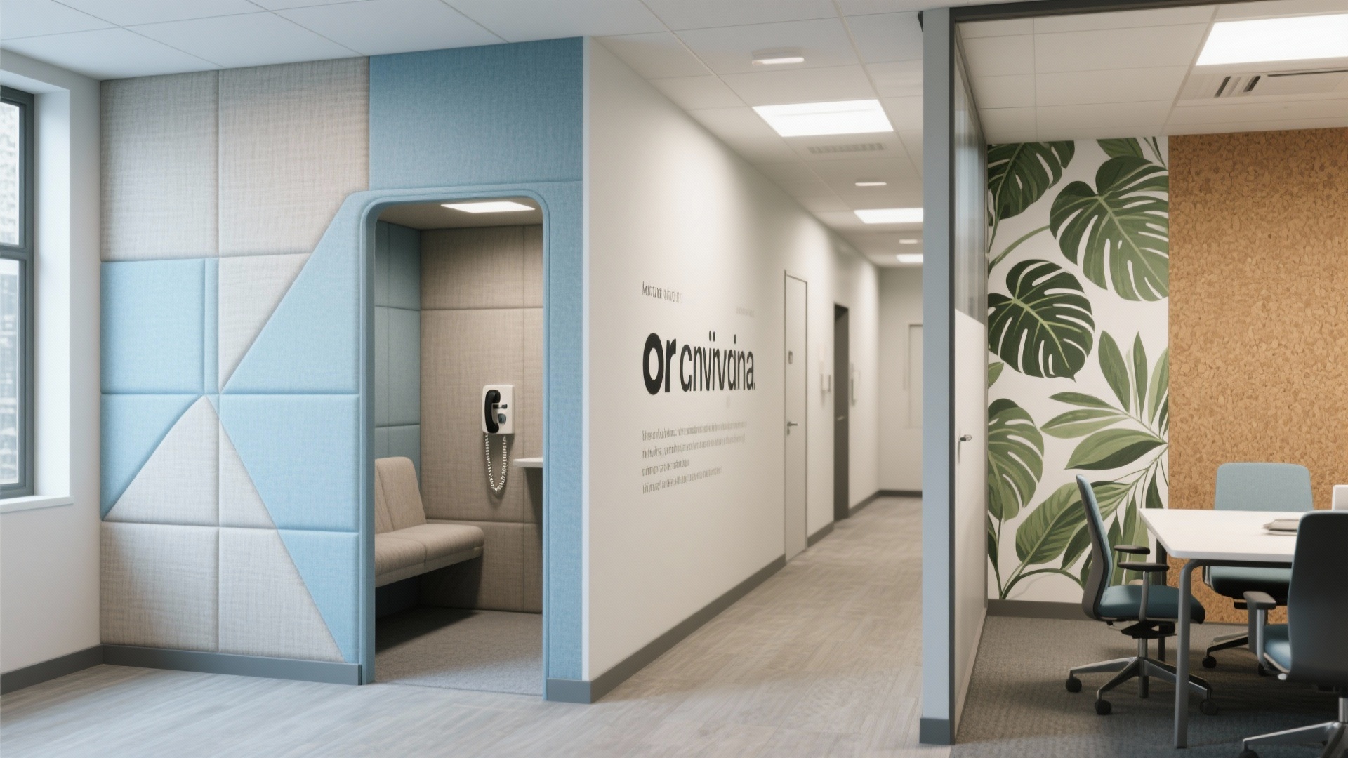 5 Smart Ideas: Wallpaper for Office Wall Design
