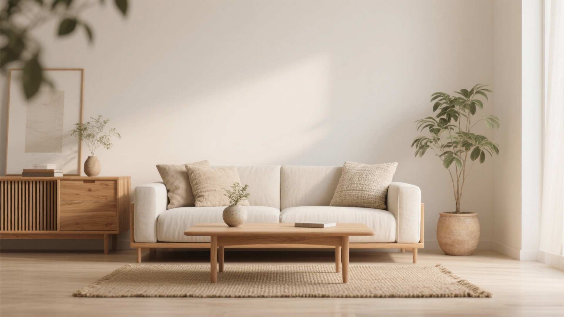 5 Off-White Colour Combinations for Living Rooms