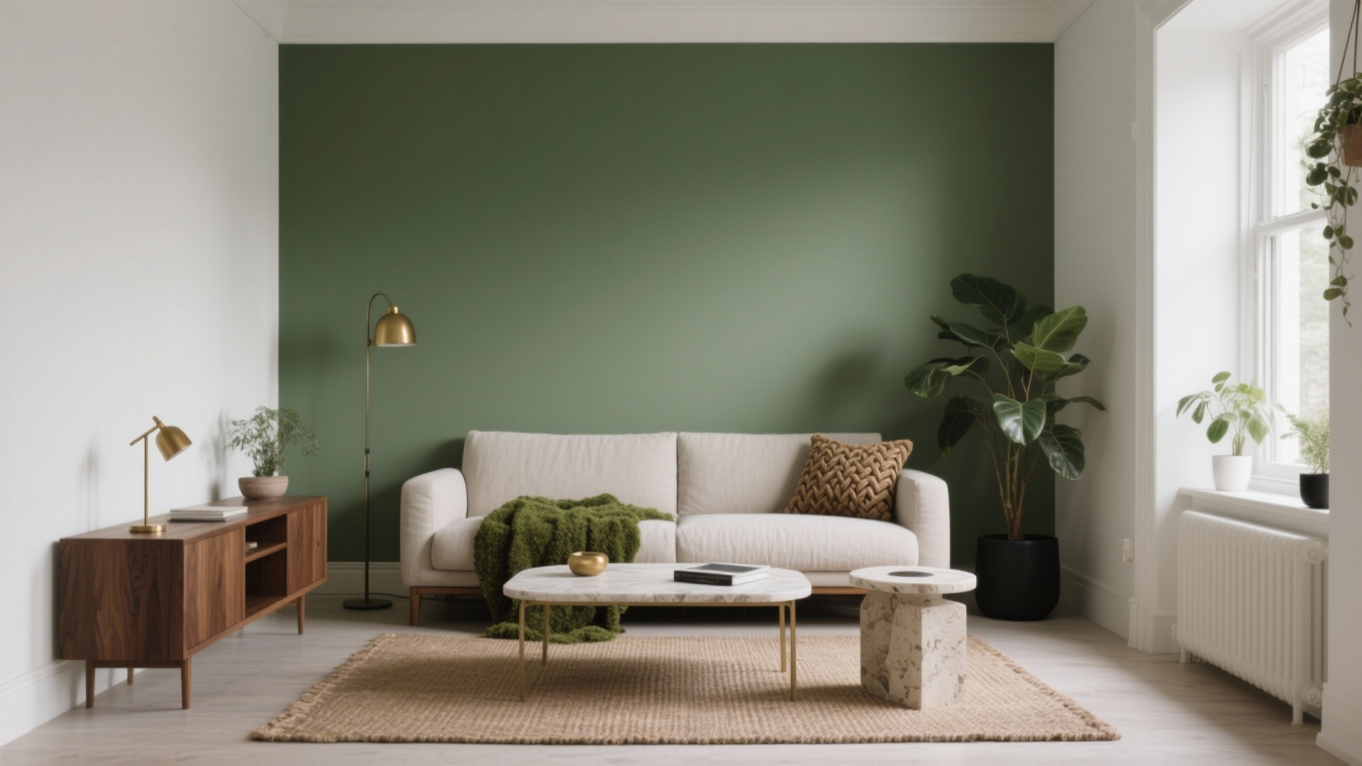 5 Olive Green Color Room Ideas for Calm Style