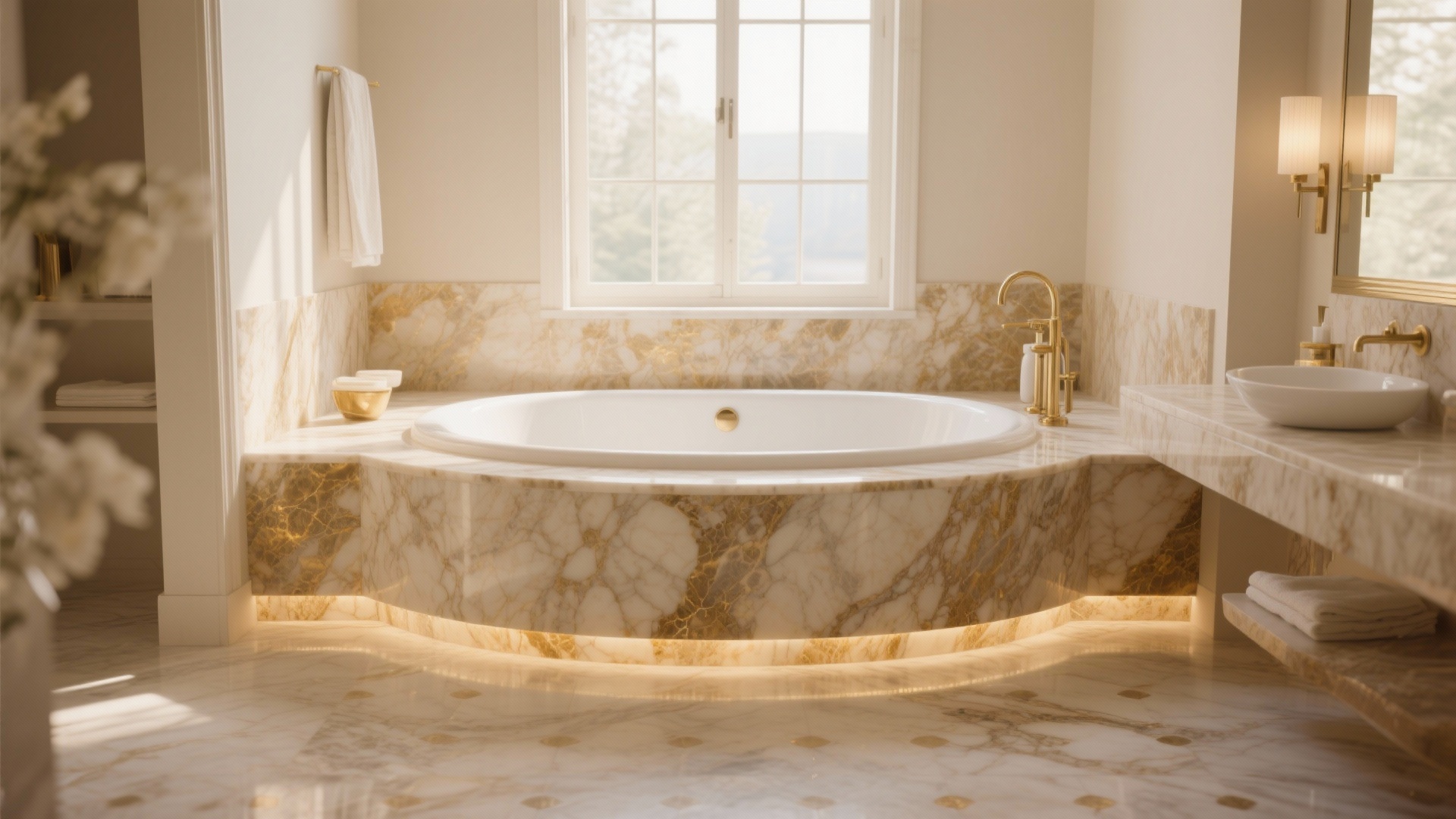 Bathroom Feels Plain? 10 Onyx Bathroom Ideas That Add Drama