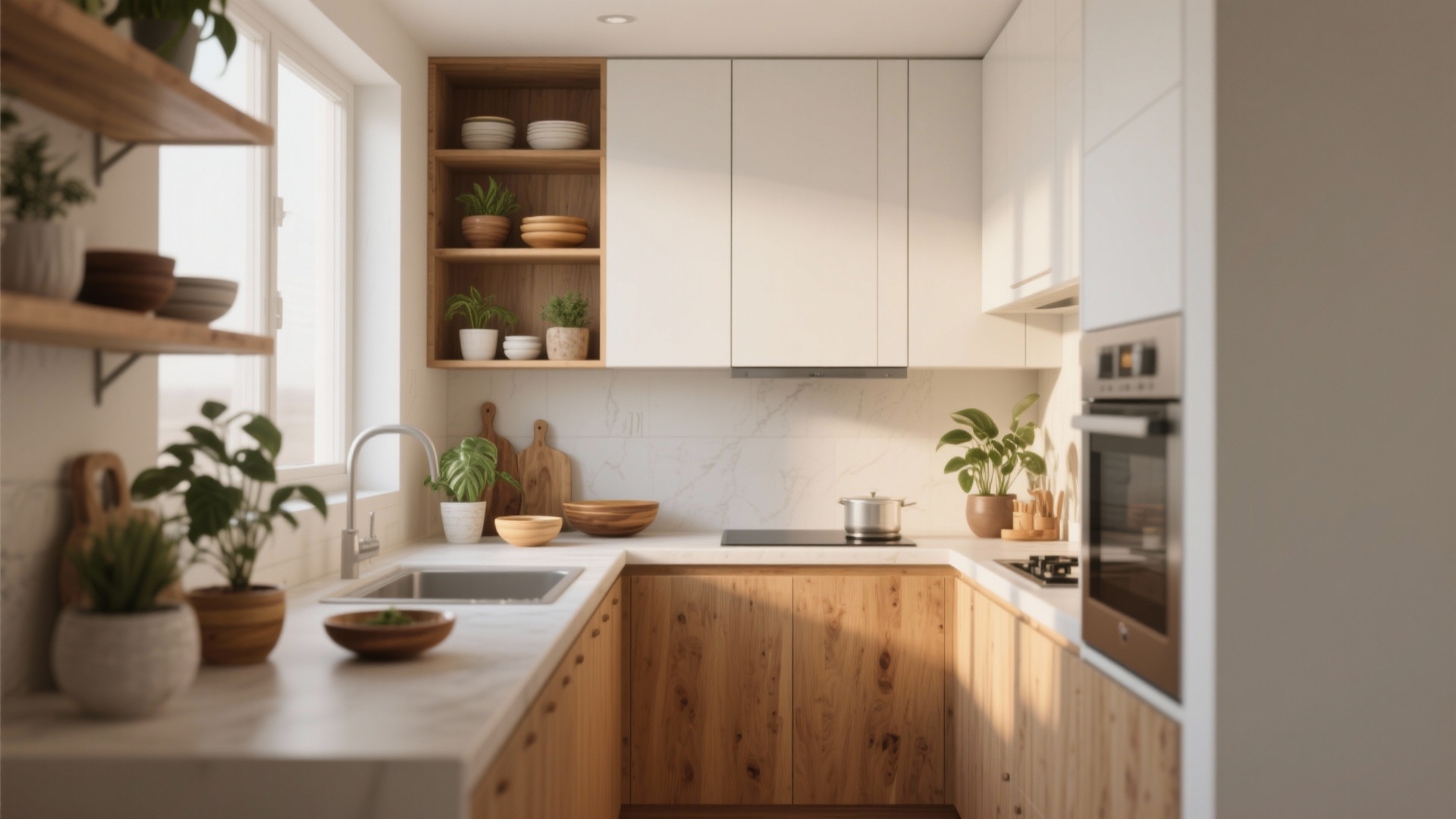 Kitchen Shelves Look Messy? 10 Kitchen Shelf Display Ideas