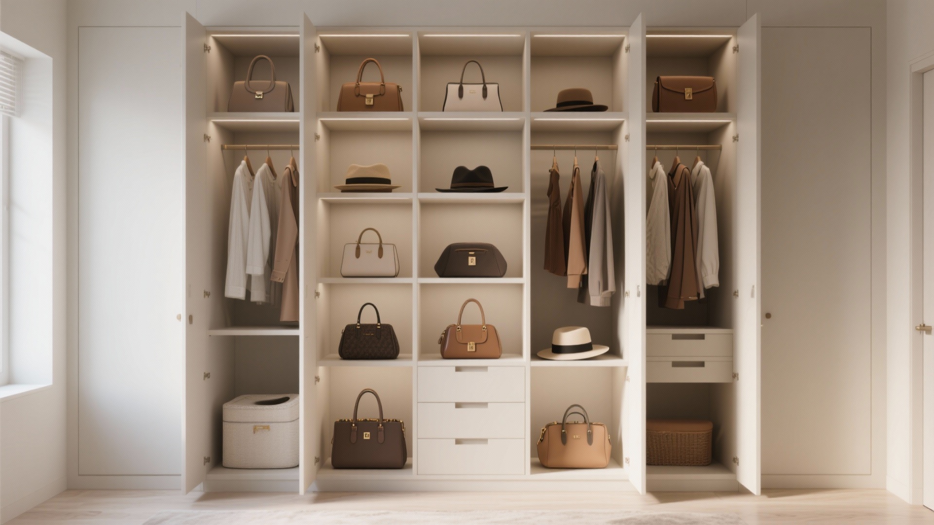 10 Master Bedroom Closet Ideas for 8x8 Spaces