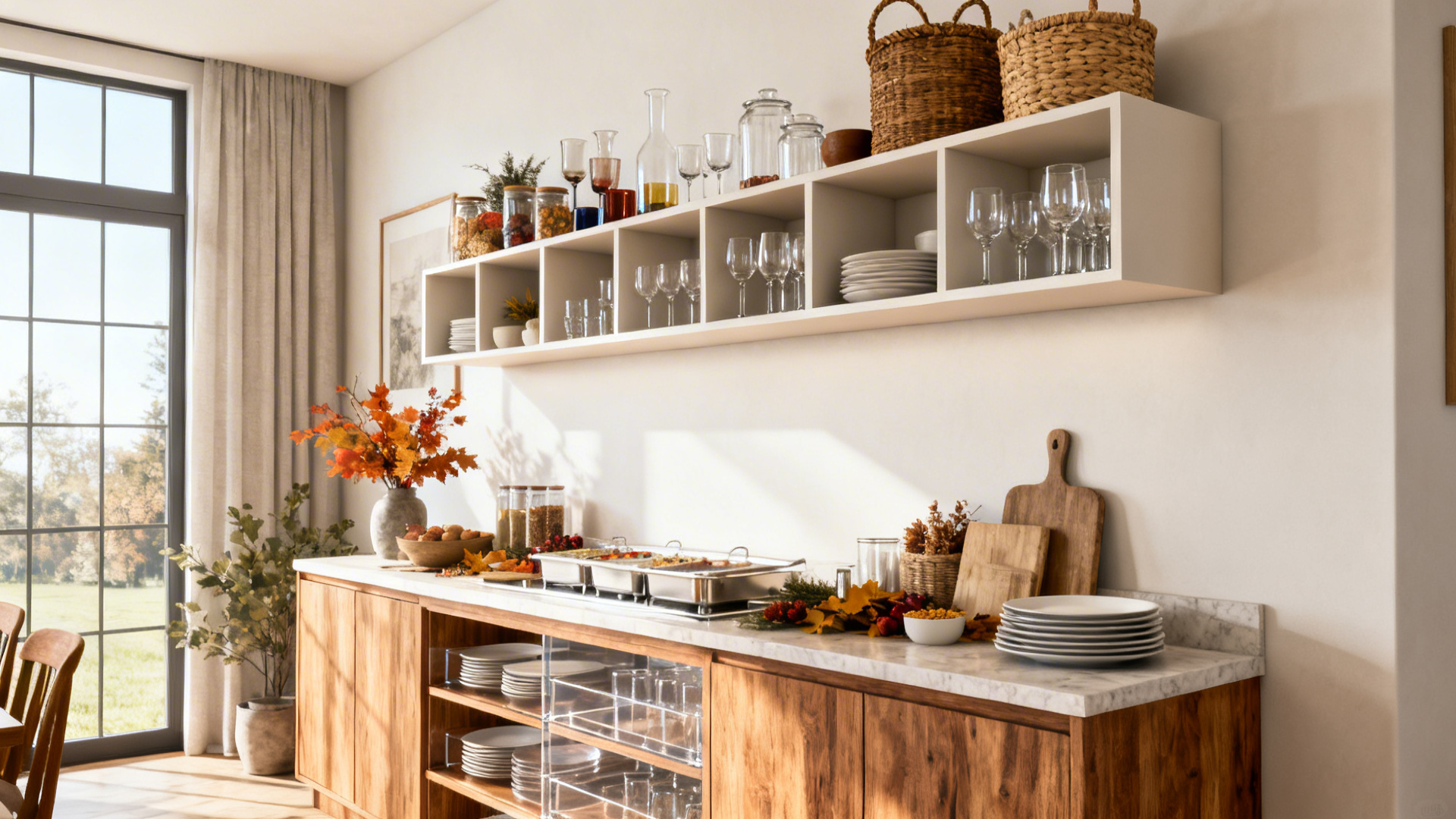 Buffet decor ideas: 5 practical styling tips