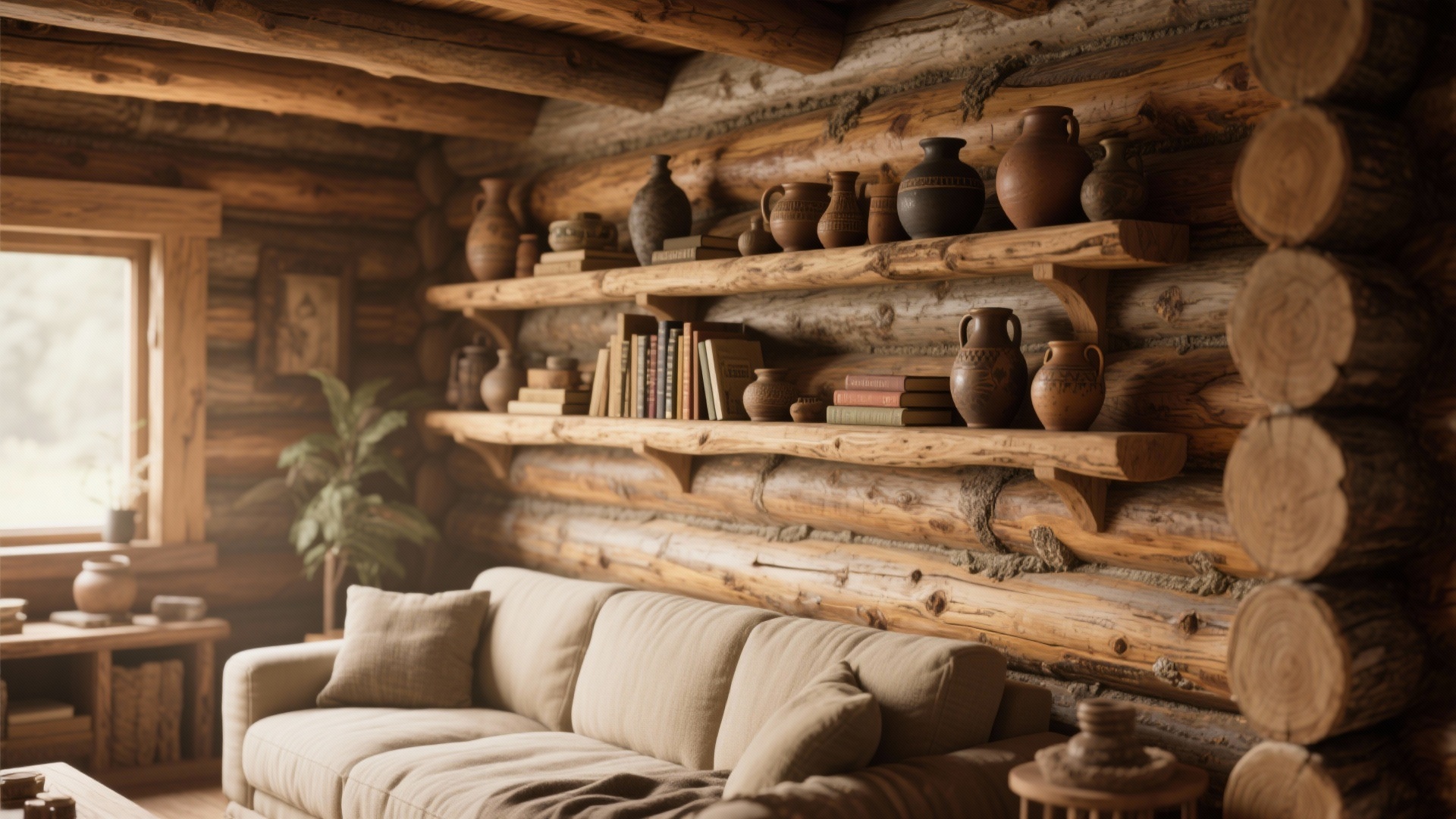 Log Cabin Living Room Feels Dark? 10 Cozy Fixes
