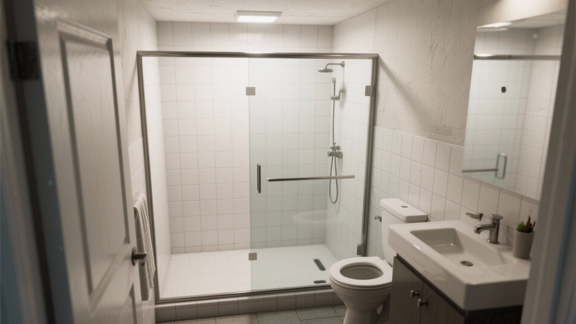 Small Basement Bathroom Too Dark? 10 Space-Saving Ideas