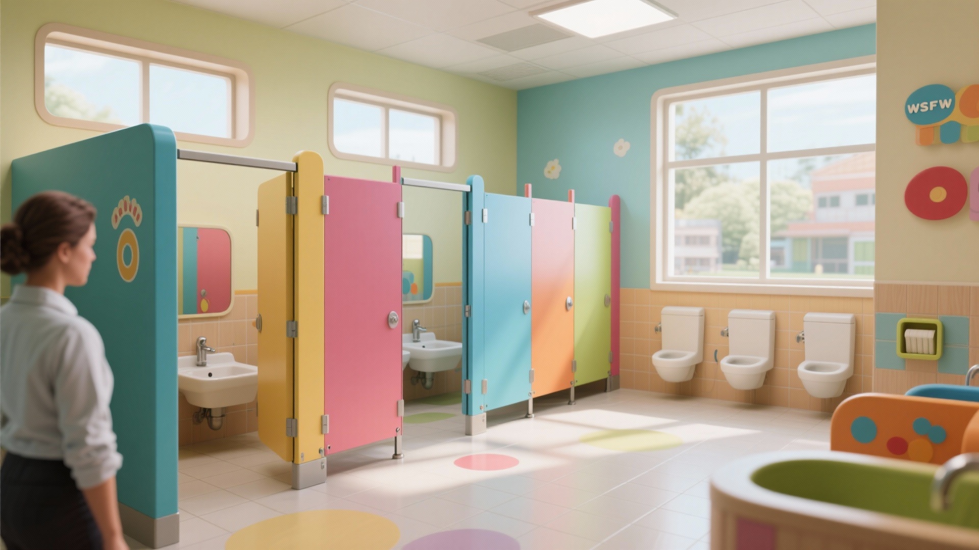 5 Creative Preschool Bathroom Layout Ideas