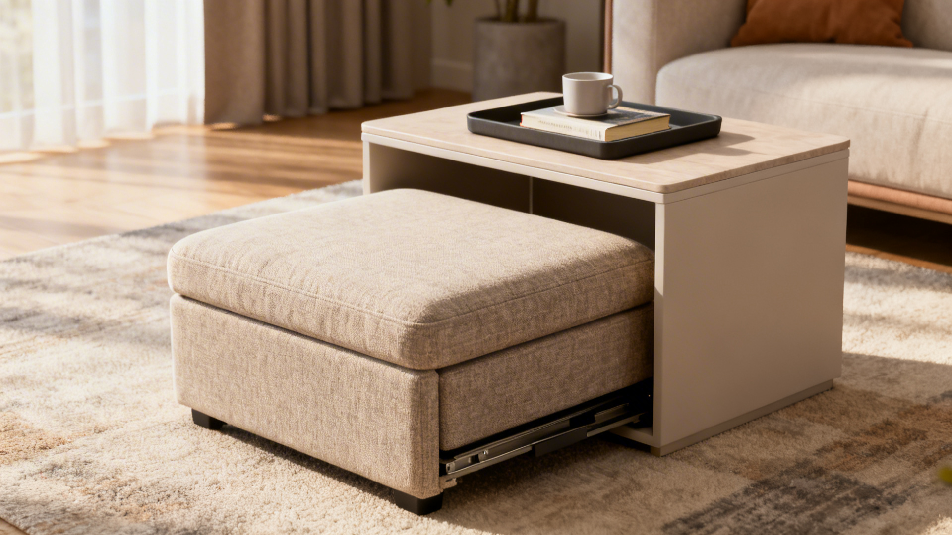 Small Living Room Feels Cramped? 5 Modern End Table Ideas