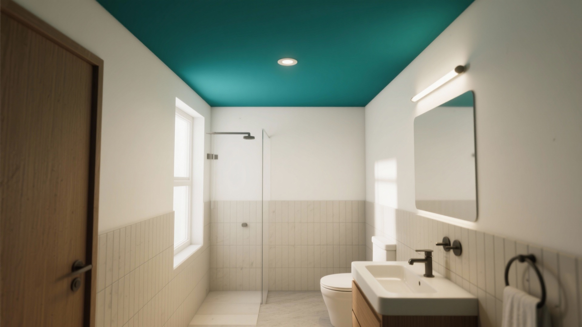 Bathroom Feels Low? 5 Bathroom Ceiling Design Ideas