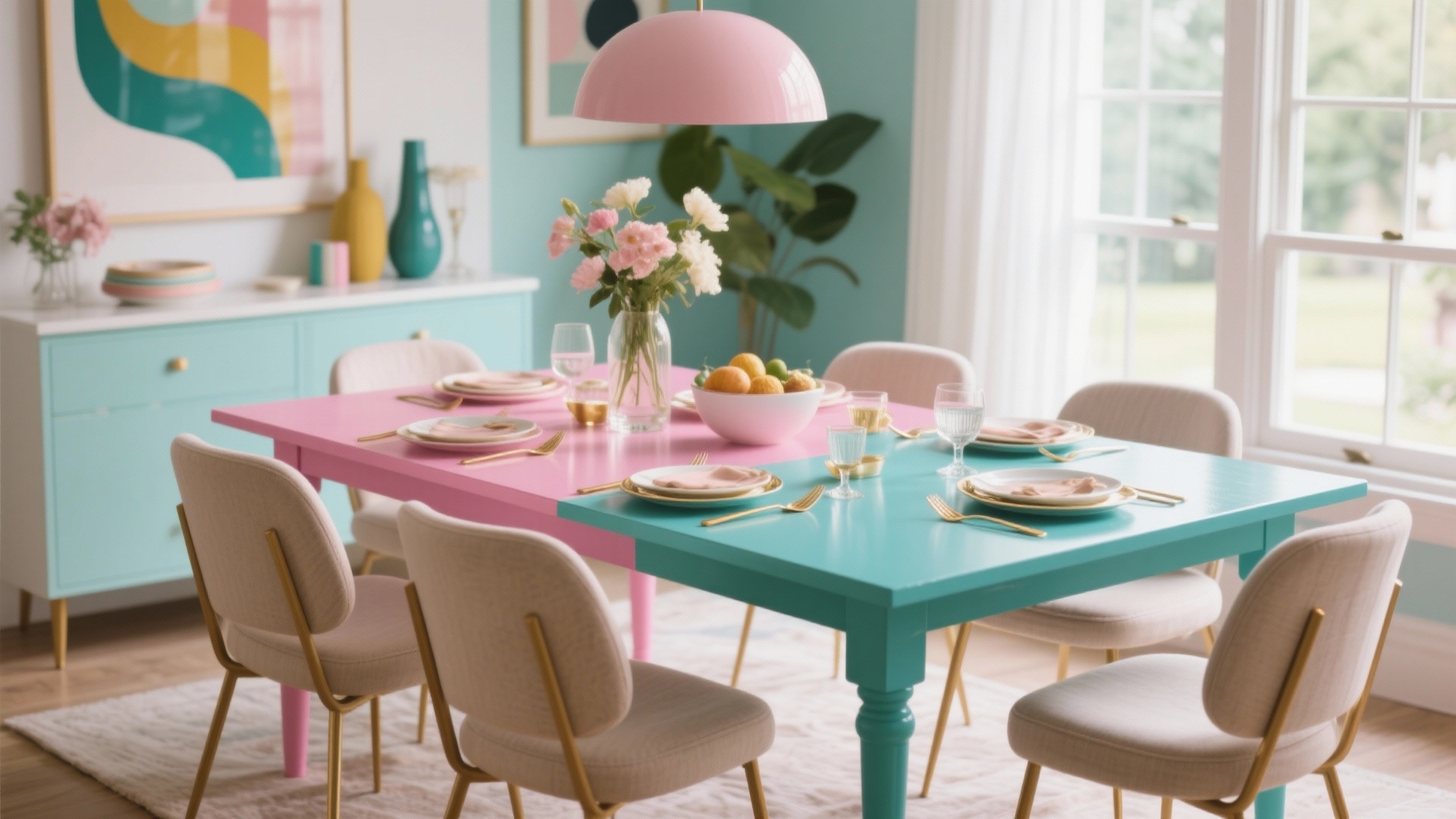 10 Painted Dining Room Table Ideas to Try