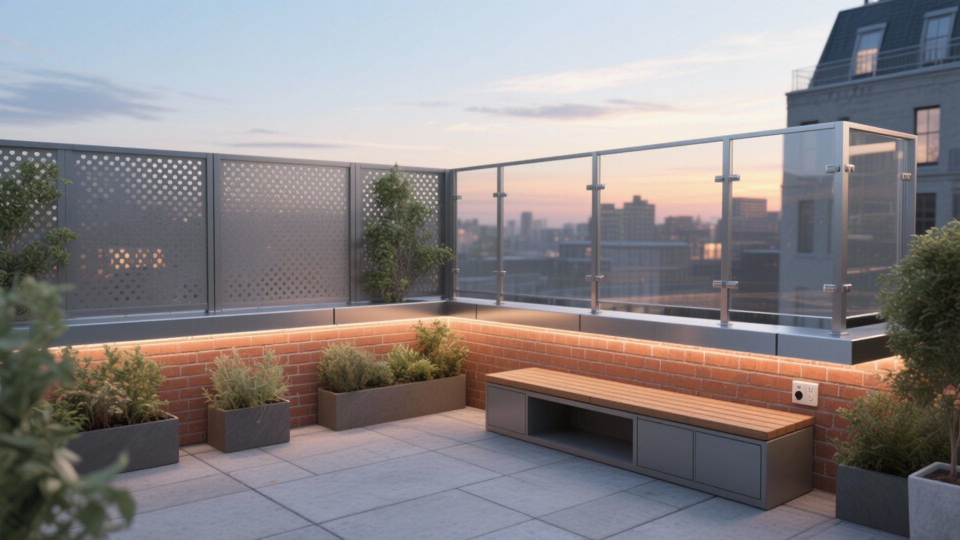 5 Building Parapet Wall Design Ideas for Small Terraces
