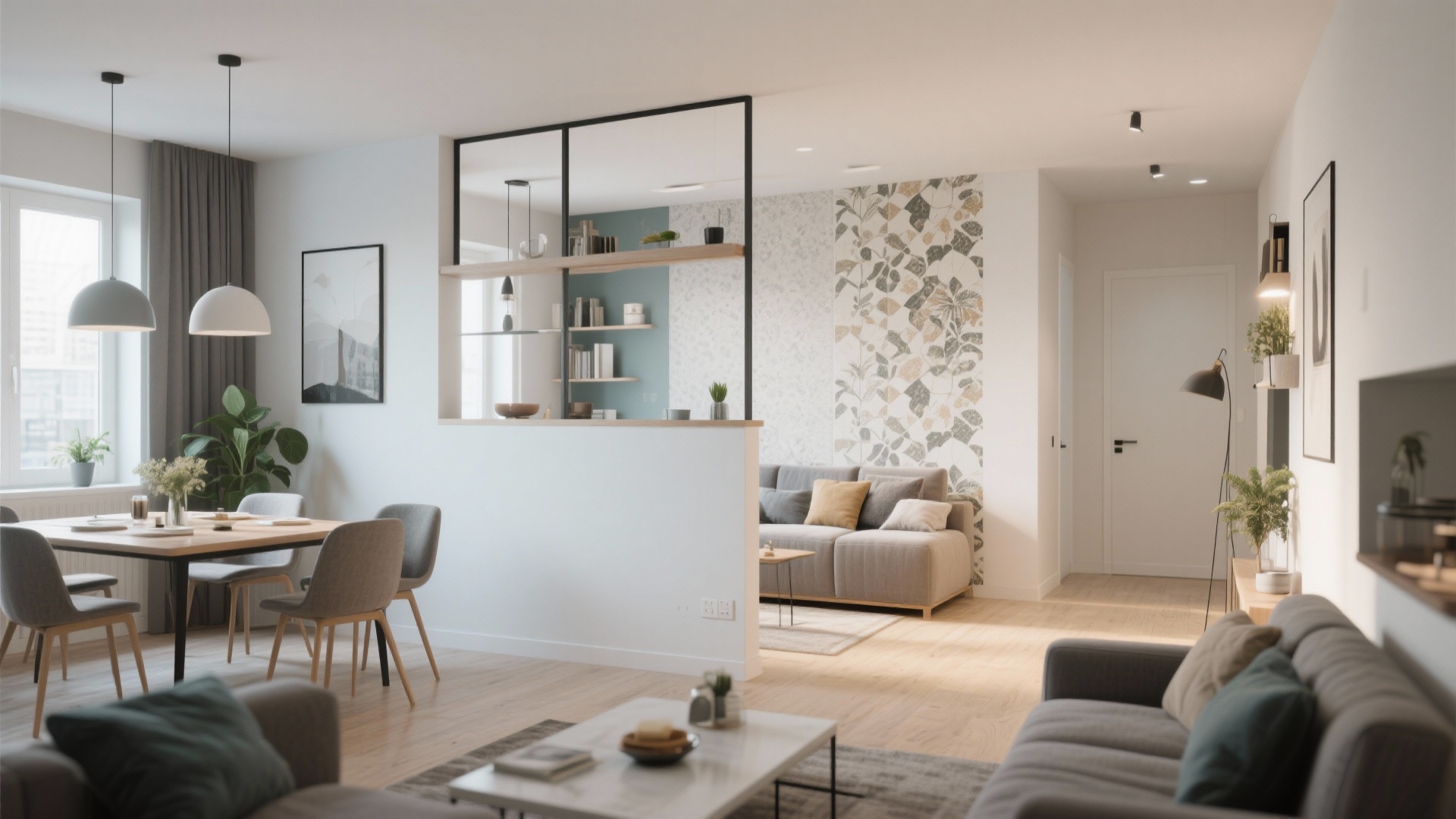 5 Living and Dining Partition Ideas for Small Spaces