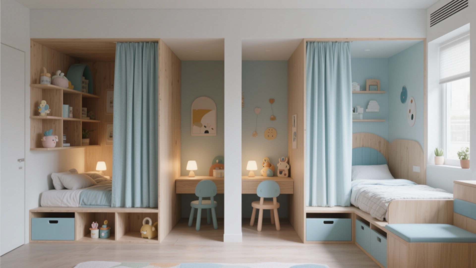 Small Rooms with Bunk Beds: 5 Design Ideas