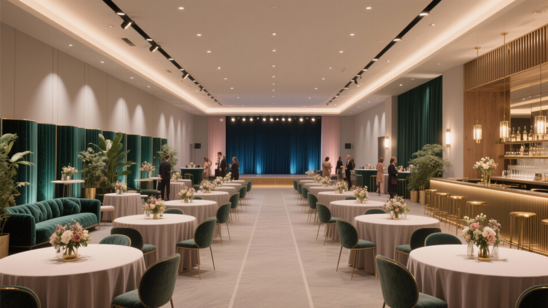 Party Hall Design Feels Cramped? Fix Flow & Lighting