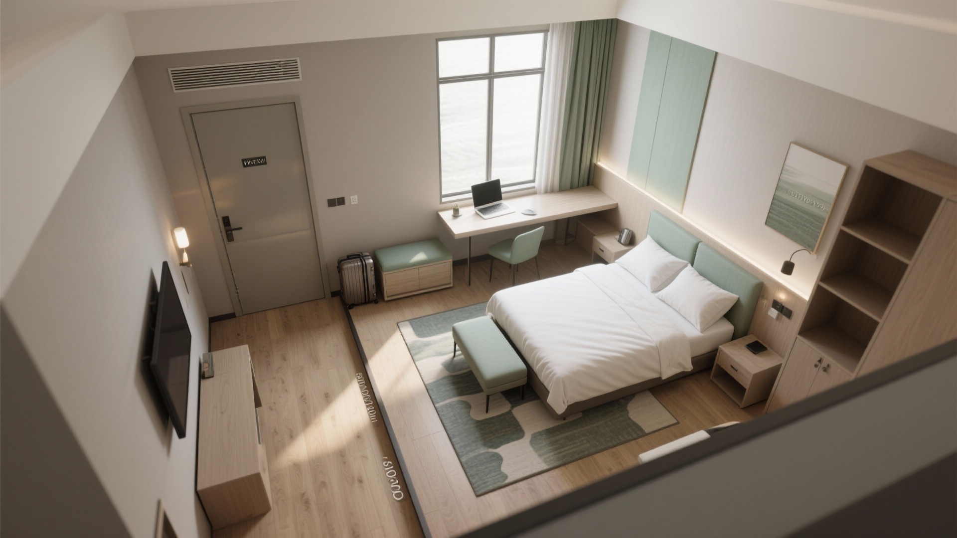 Small Hotel Room Layout Feels Cramped? 5 Fixes That Add Space