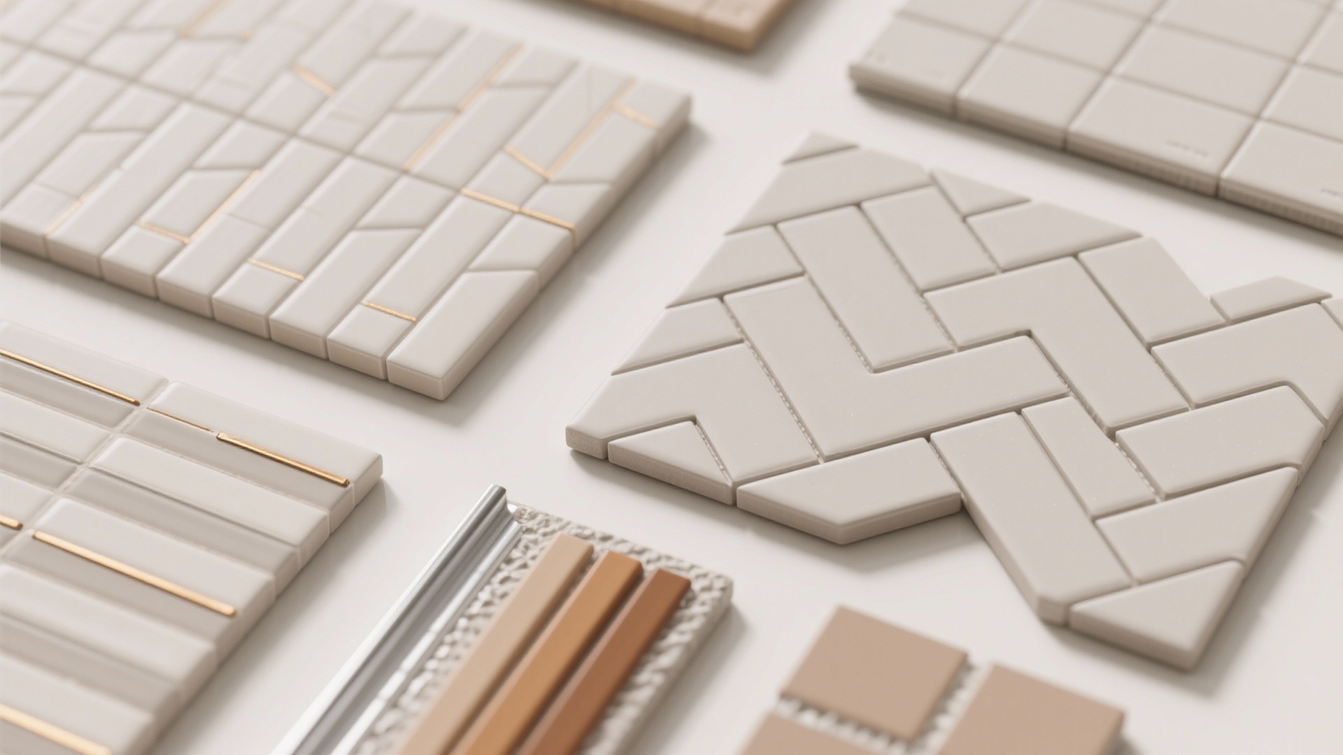 Half Wall Tiles Design for Living Room: 5 Ideas