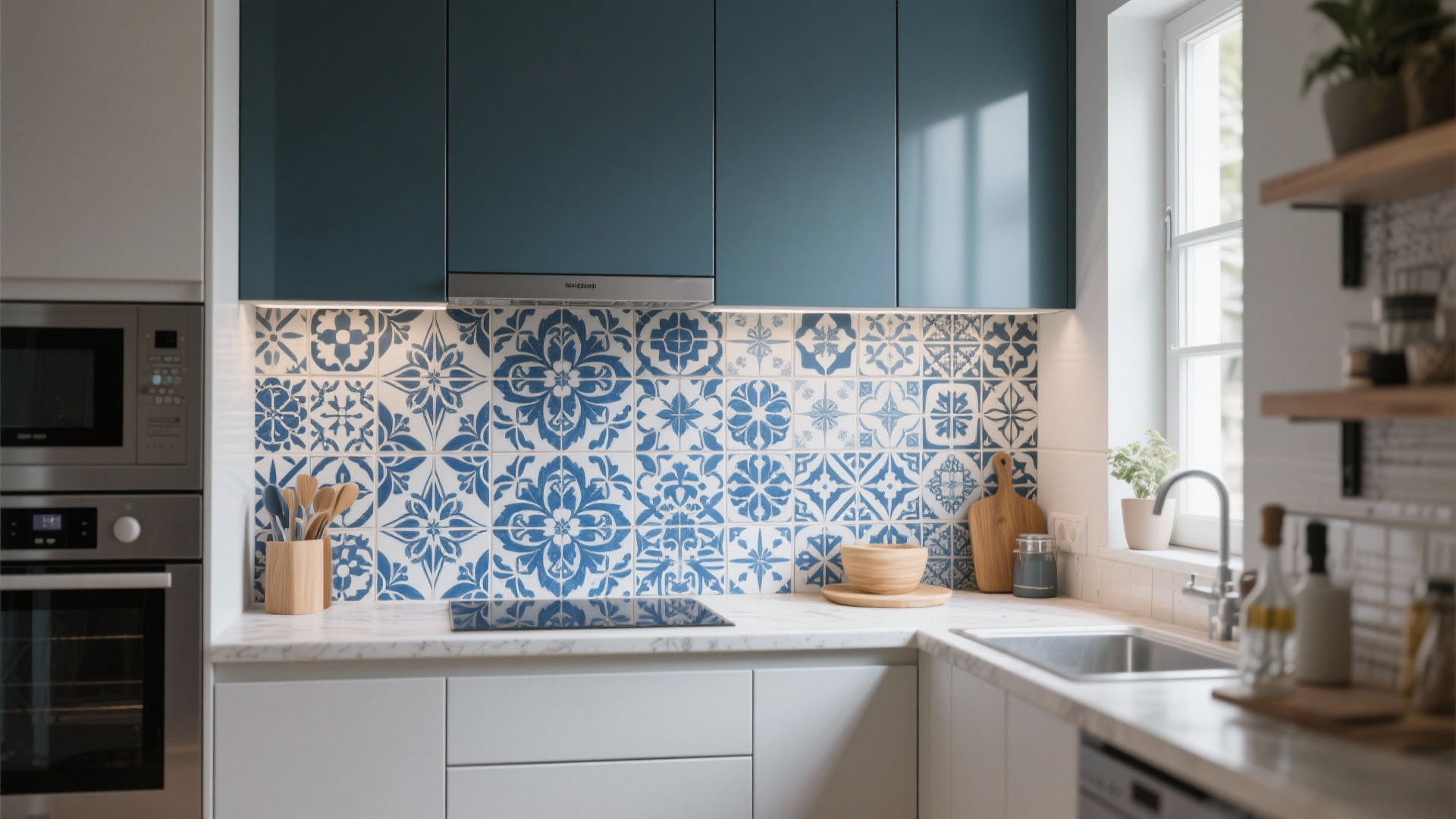 Small Kitchen Feels Plain? 10 Modern Backsplash Ideas