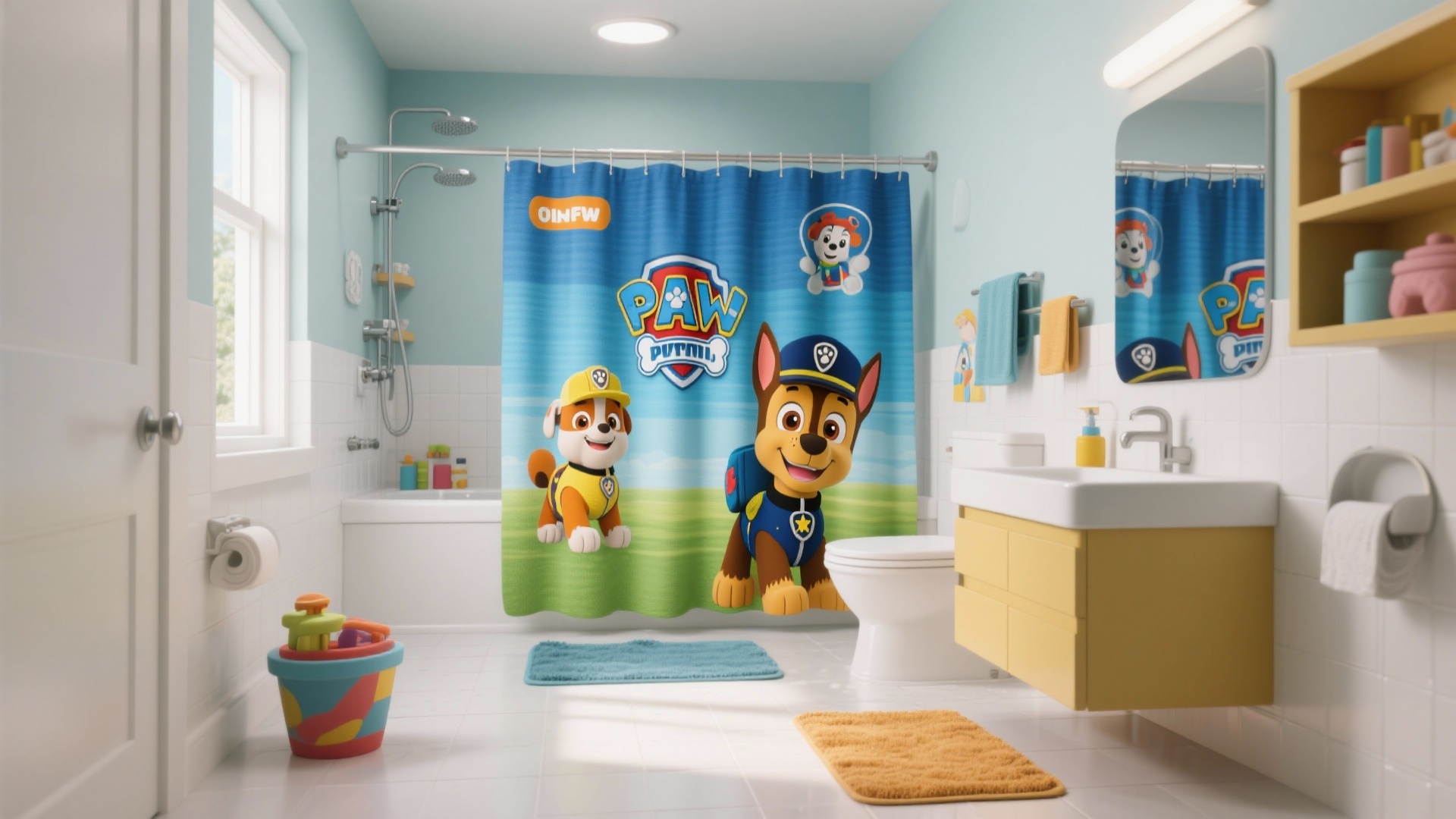 Paw Patrol Bathroom Looks Tacky? 5 Ideas That Work