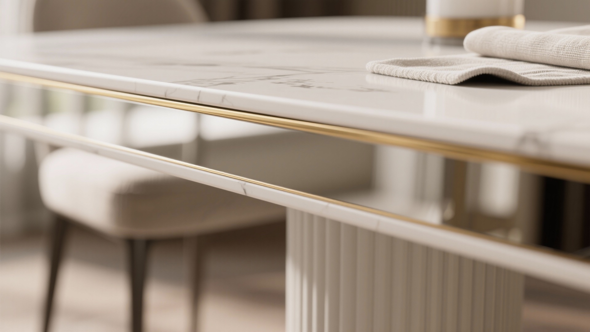 White and Gold Dining Table — 5 Inspo Ideas