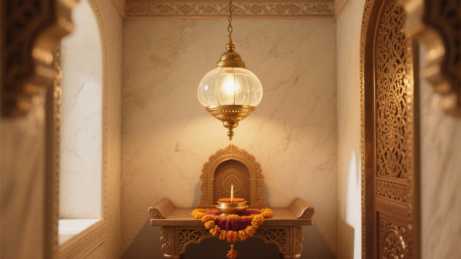 5 Pooja Room Lighting Ideas for Your Sacred Space