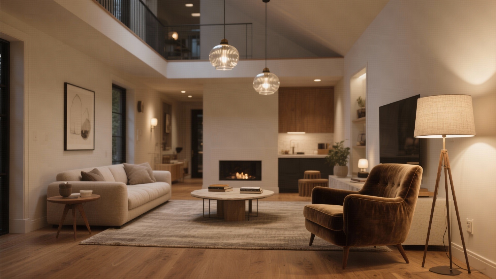 High Ceiling Living Room Lighting: 5 Expert Ideas